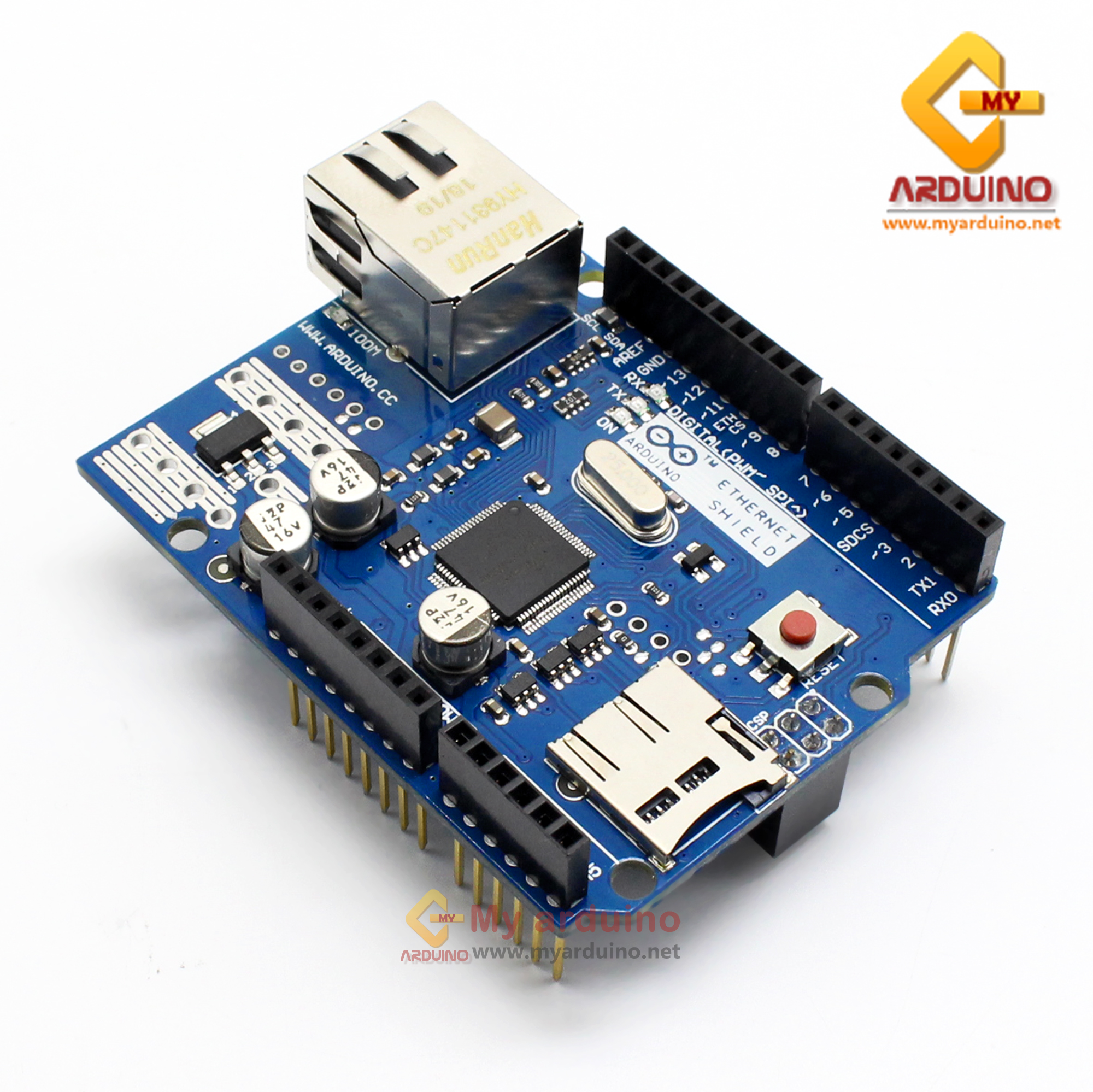 Ethernet Shield W5100 R3 Support MEGA / Uno Support for Arduino - ขาย ...