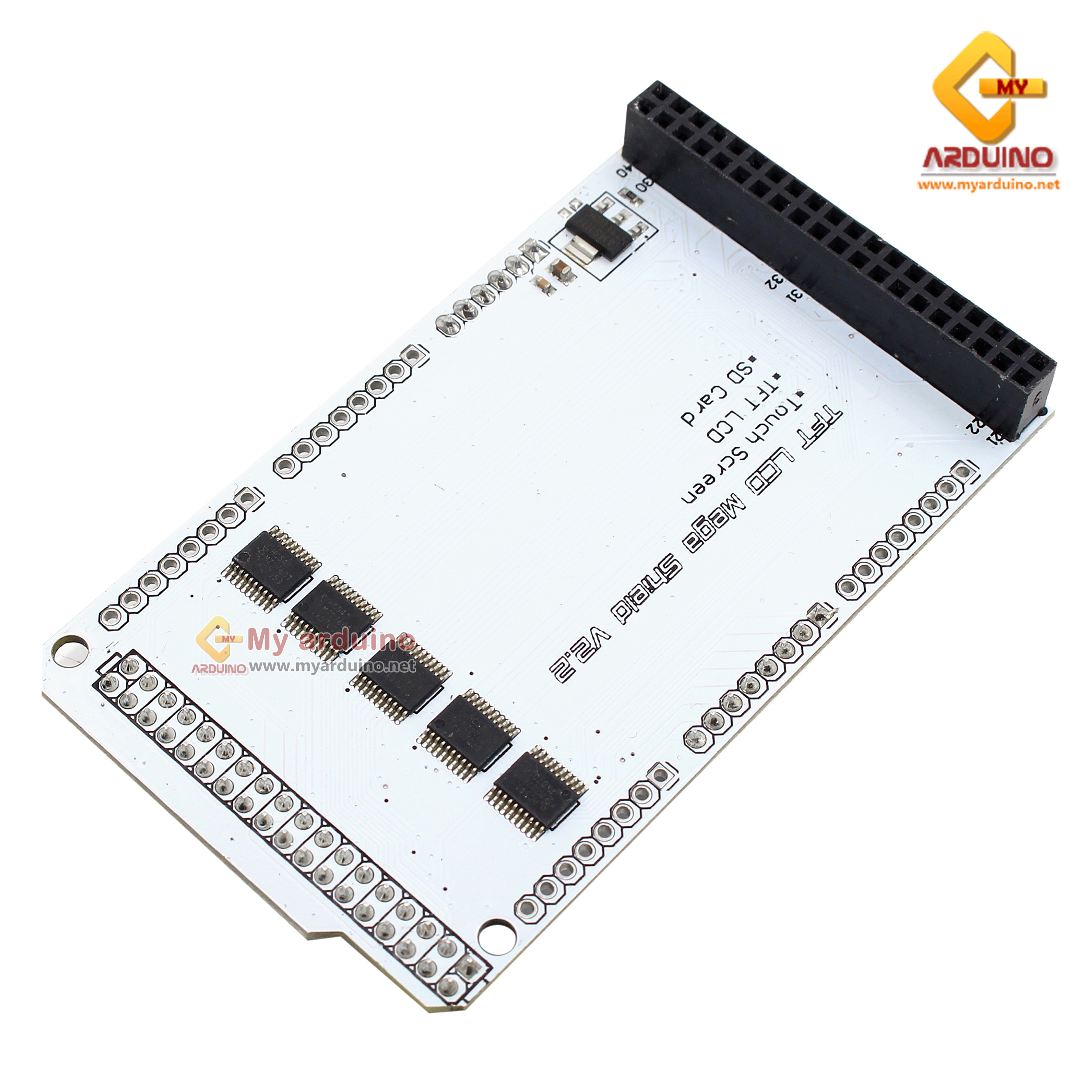 TFT LCD Mega Shield V2.2 Adapter Module - ขาย Arduino อุปกรณ์ Arduino คุณภาพดี ราคาถูก ส่งไว ส่งฟรี