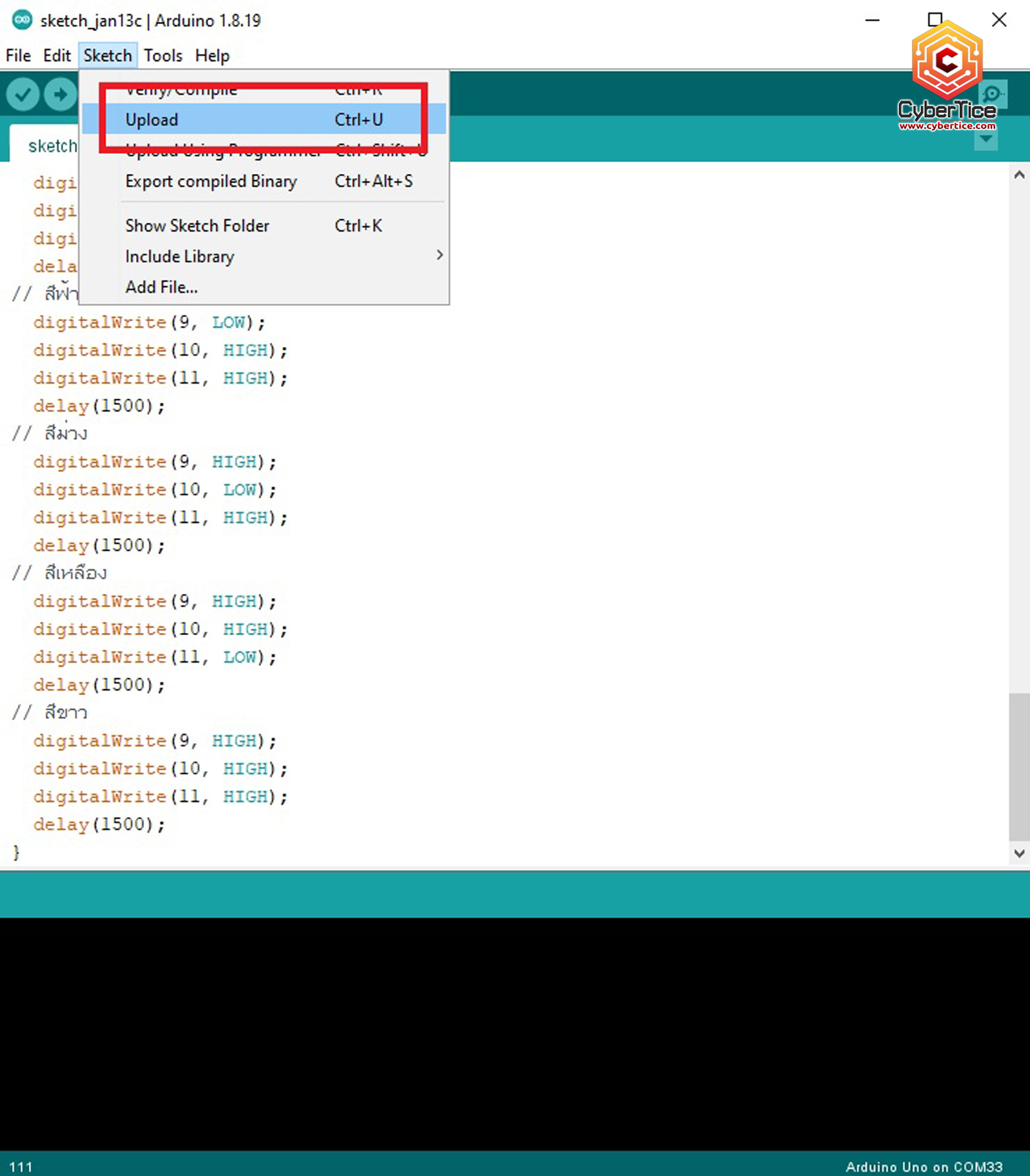 สอนใช้งาน Arduino RGB LED Module 3 สี - ขาย Arduino อุปกรณ์ Arduino คุณภาพดี ราคาถูก ส่งไว ส่งฟรี