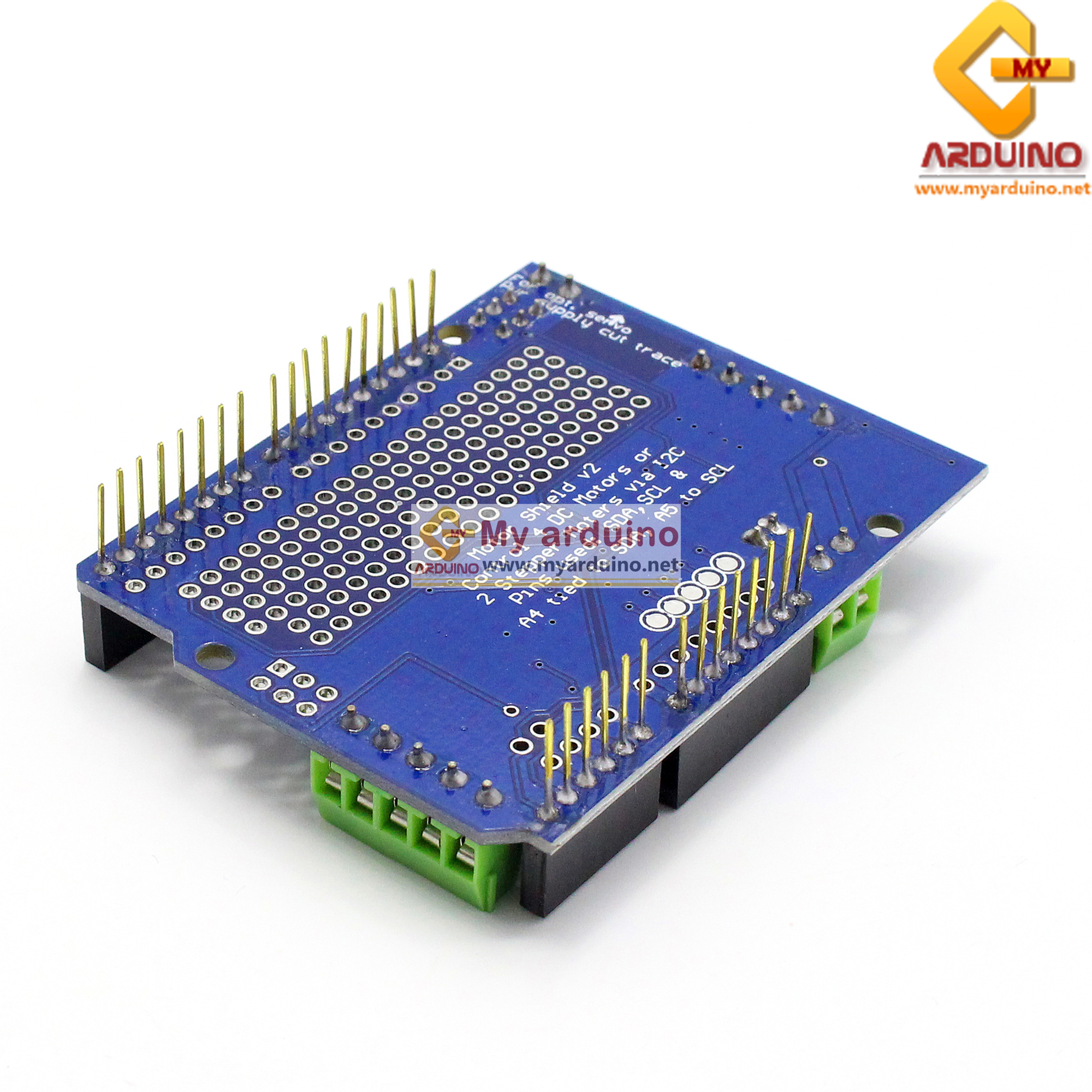 Stepper / Servo / Motor Driver Shield I2C Interface V2 - ขาย Arduino ...