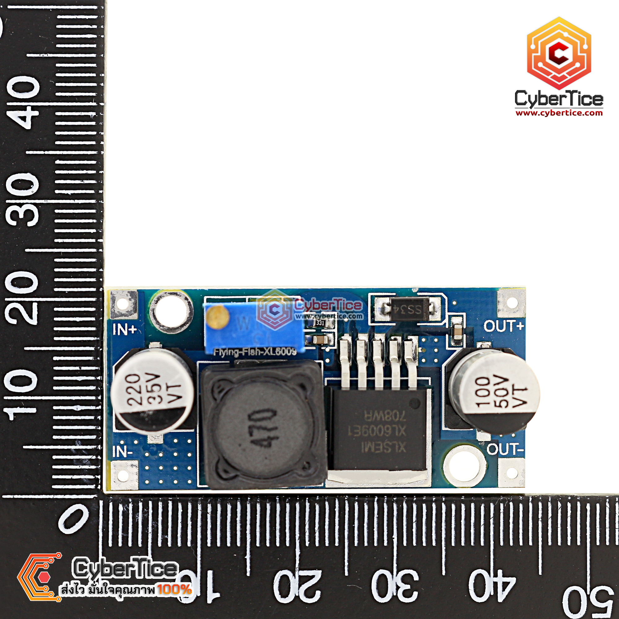 XL6009 DC-to-DC Step up Converter Module 3-32V to 5-40V 4A - ขาย Arduino อุปกรณ์ Arduino คุณภาพ ...