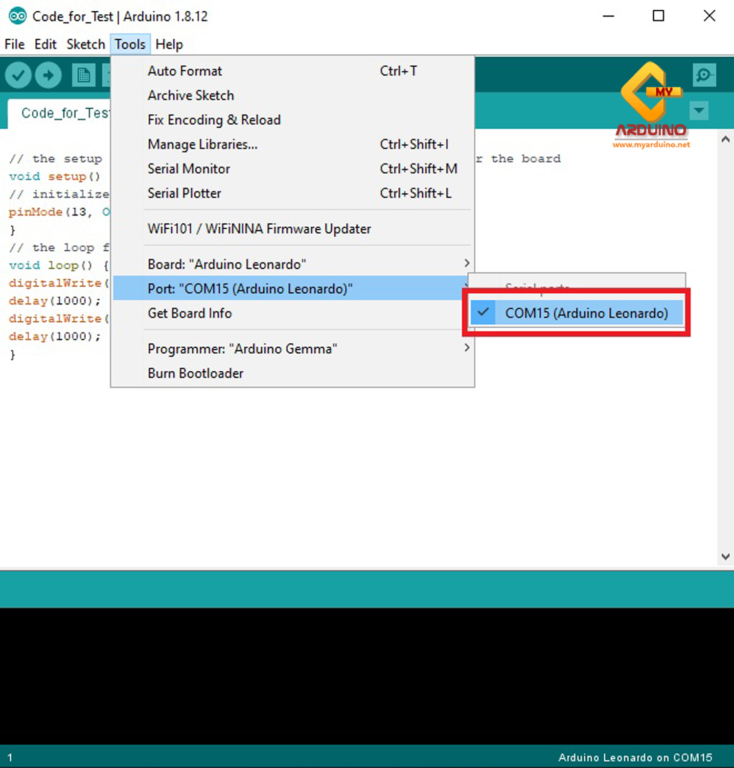 สอนใช้งาน Arduino Leonardo Pro Micro ATmega32U4 5V/16MHz เริ่มต้นใช้งาน ...