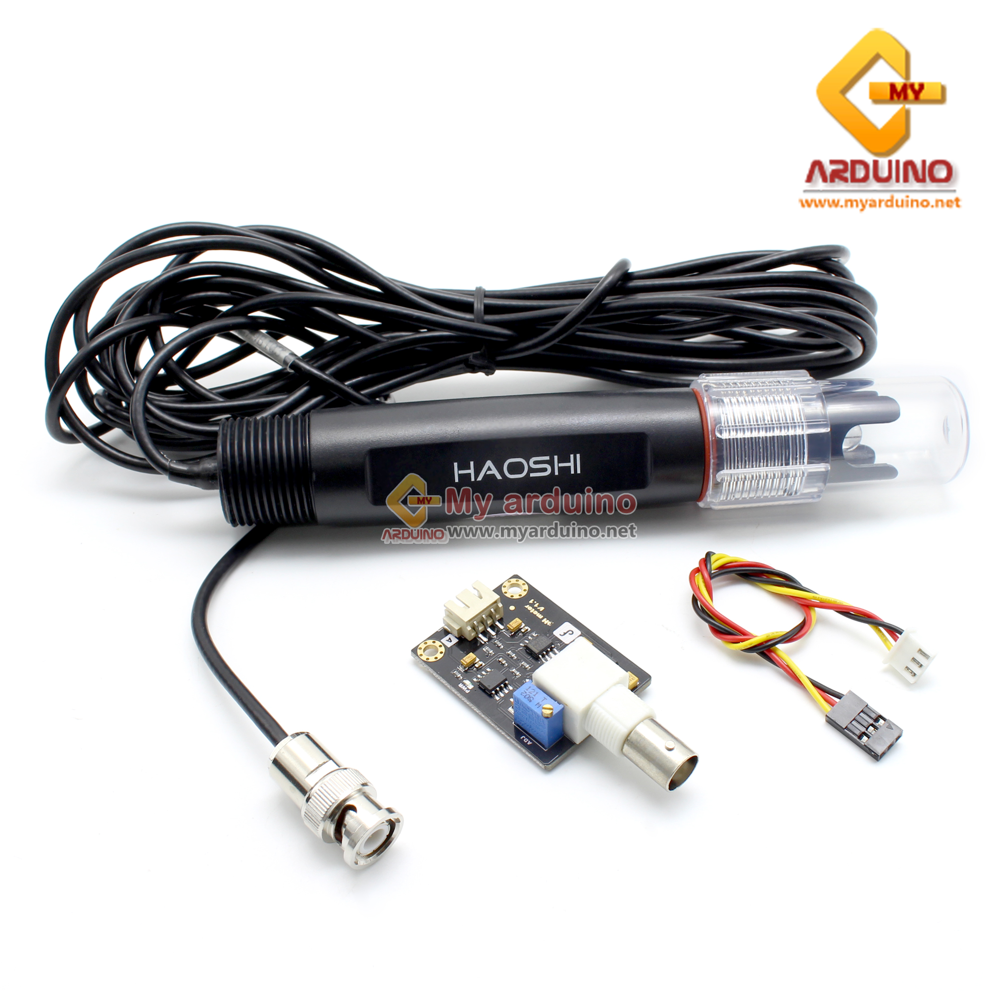 Ph Sensor Arduino Analog Ph Meter เซ็นเซอร์วัดค่า Ph ของน้ำ อุตสาหกรรม ขาย Arduino อุปกรณ์