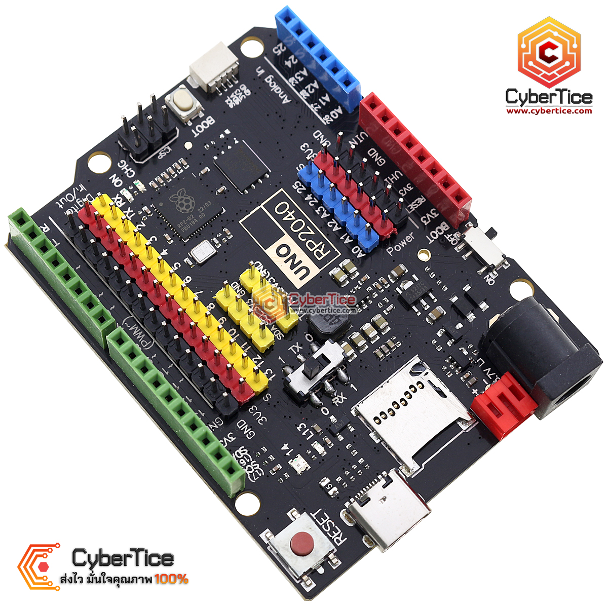 Raspberry PI Pico RP2040 16M บอร์ดหลักสำหรับพัฒนา - ขาย Arduino อุปกรณ์ Arduino คุณภาพดี ราคาถูก ...