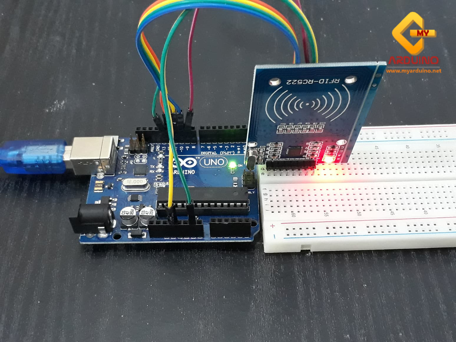 สอนใช้งาน Arduino เชื่อมต่อ RFID Module อ่านบัตรคีย์การ์ด ควบคุมเปิดปิด ...