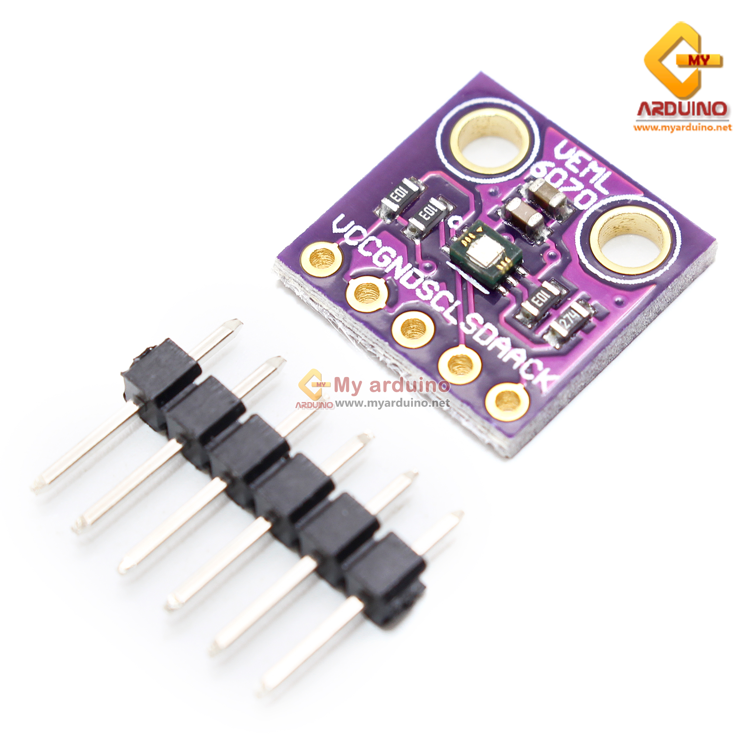 GY-VEML6070 UV Light Sensor เซ็นเซอร์วัดแสง UV VEML6070 - ขาย Arduino อุปกรณ์ Arduino คุณภาพดี ...