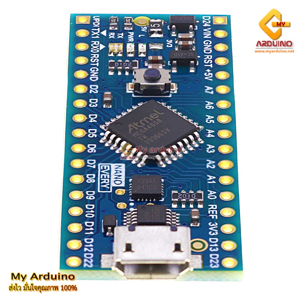 Arduino Nano EVERY Atmega4808 UPDI - ขาย Arduino อุปกรณ์ Arduino คุณภาพ ...