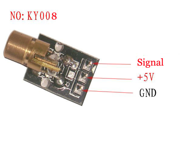 Laser Head Transmitter Sensor Module For Arduino Avr Pic Ky 008 ขาย