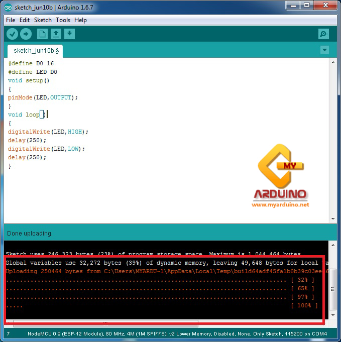 สอนใช้งาน Nodemcu Esp8266 V3 เริ่มต้นติดตั้ง Nodemcu Esp8266 ลงบน Arduino Ide ขาย Arduino