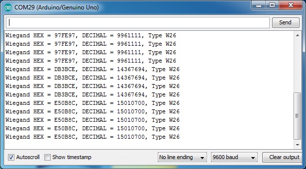 เครื่องอ่านบัตรคีย์การ์ดระยะไกล 125khz ระยะอ่าน 70-100CM สำหรับ Arduino พร้อมเสียง Wiegand 26 ...