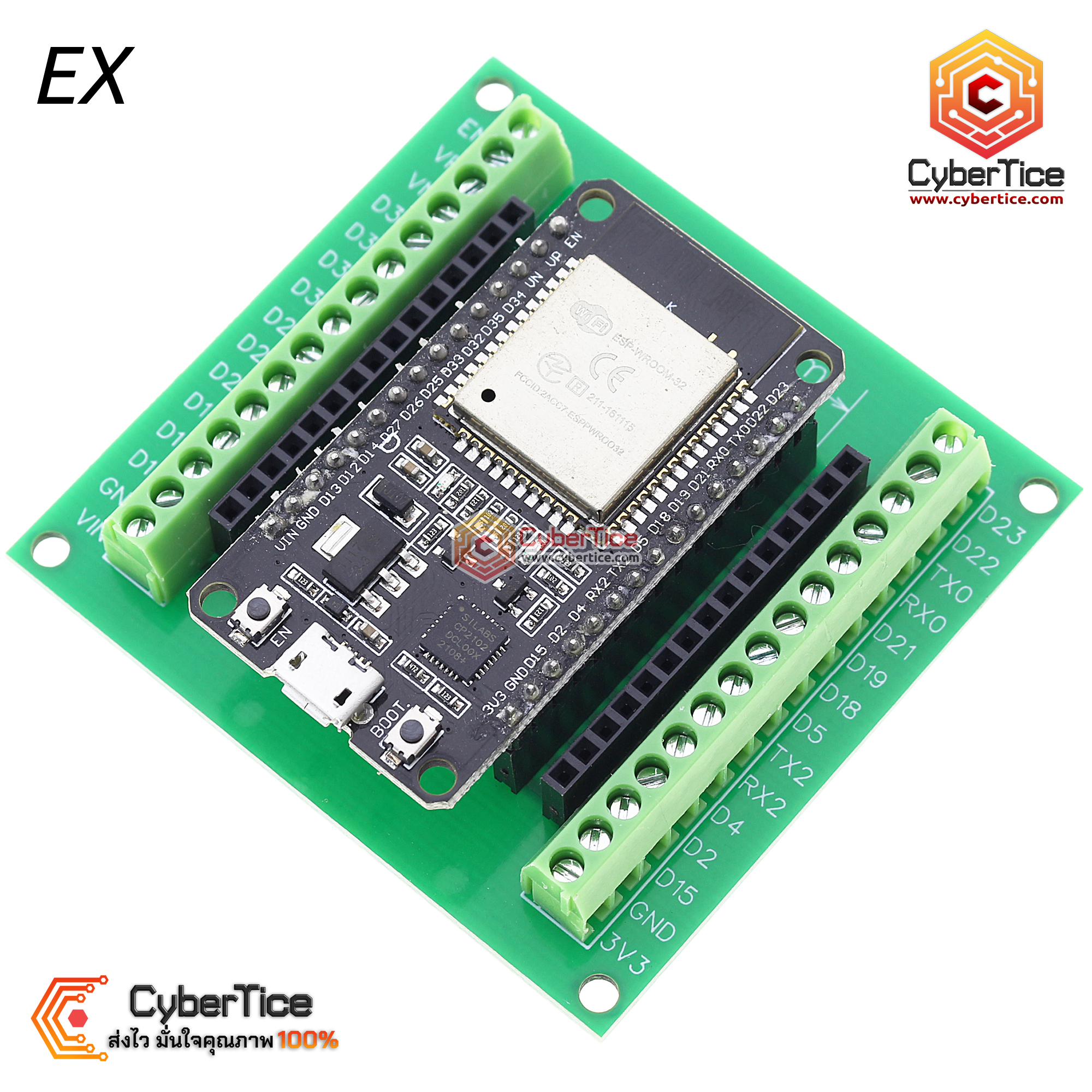 Esp32 Nodemcu Screw Shield Nodemcu Esp32 Devkit Screw Shield บอร์ดขยาย 0860