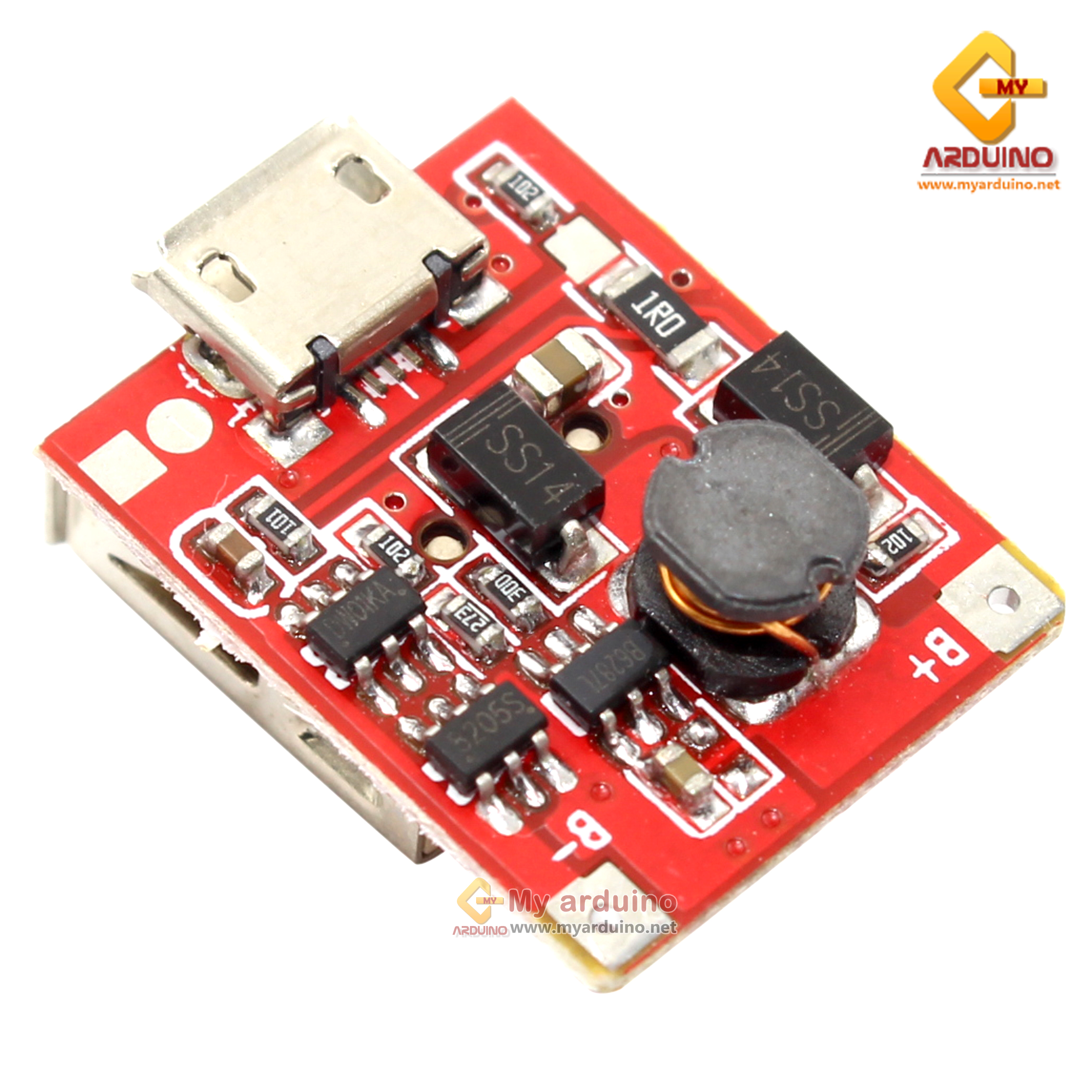 Arduino Esp8266 Nodemcu Esp32 Powerbank โมดูลแหล่งจ่ายไฟ ชาร์จไฟได้ในตัว ขาย Arduino อุปกรณ์