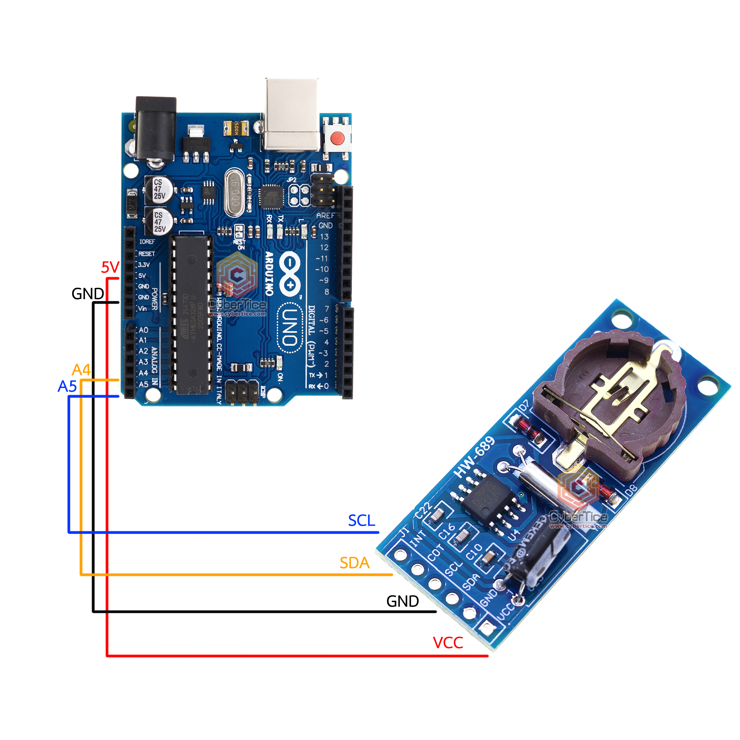 สอนใช้งาน Arduino PCF8563 โมดูลนาฬิการจับเวลา อ่านค่าเวลา ตั้งค่าเวลา Real Time Clock Module ...