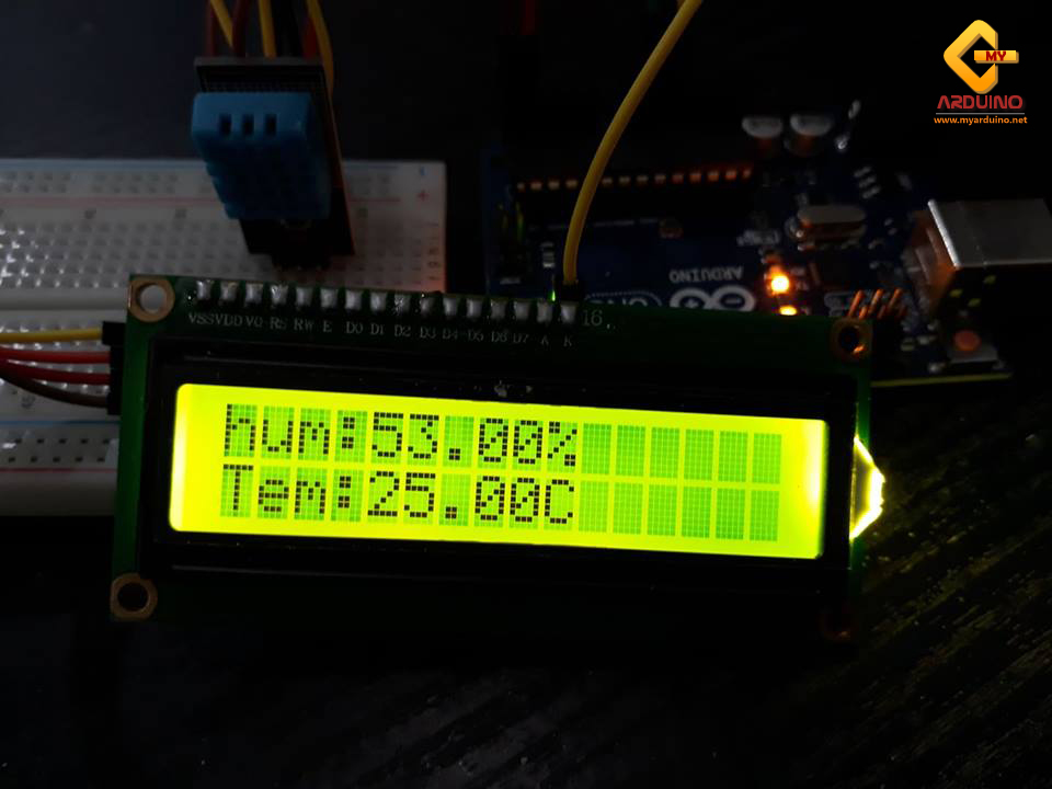 สอนใช้งาน Arduino แสดงข้อความ และ ค่า Sensor ต่างๆออกจอ Lcd 1602 แบบ I2c ขาย Arduino อุปกรณ์