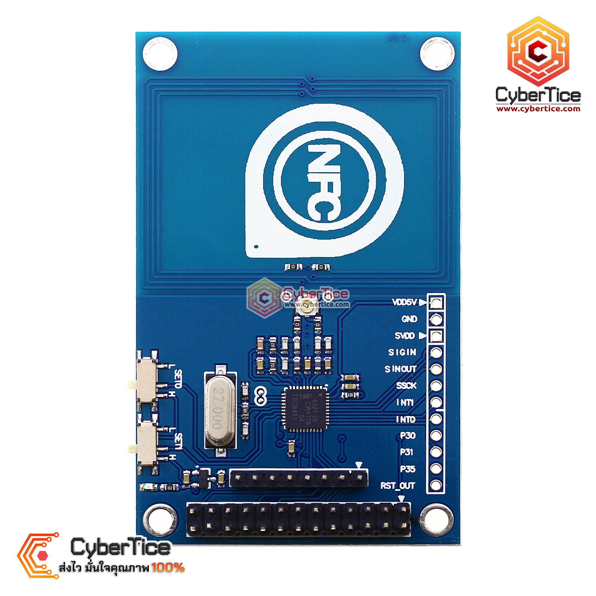 PN532 NFC RFID Module 13.56MHz - ขาย Arduino อุปกรณ์ Arduino คุณภาพดี ...