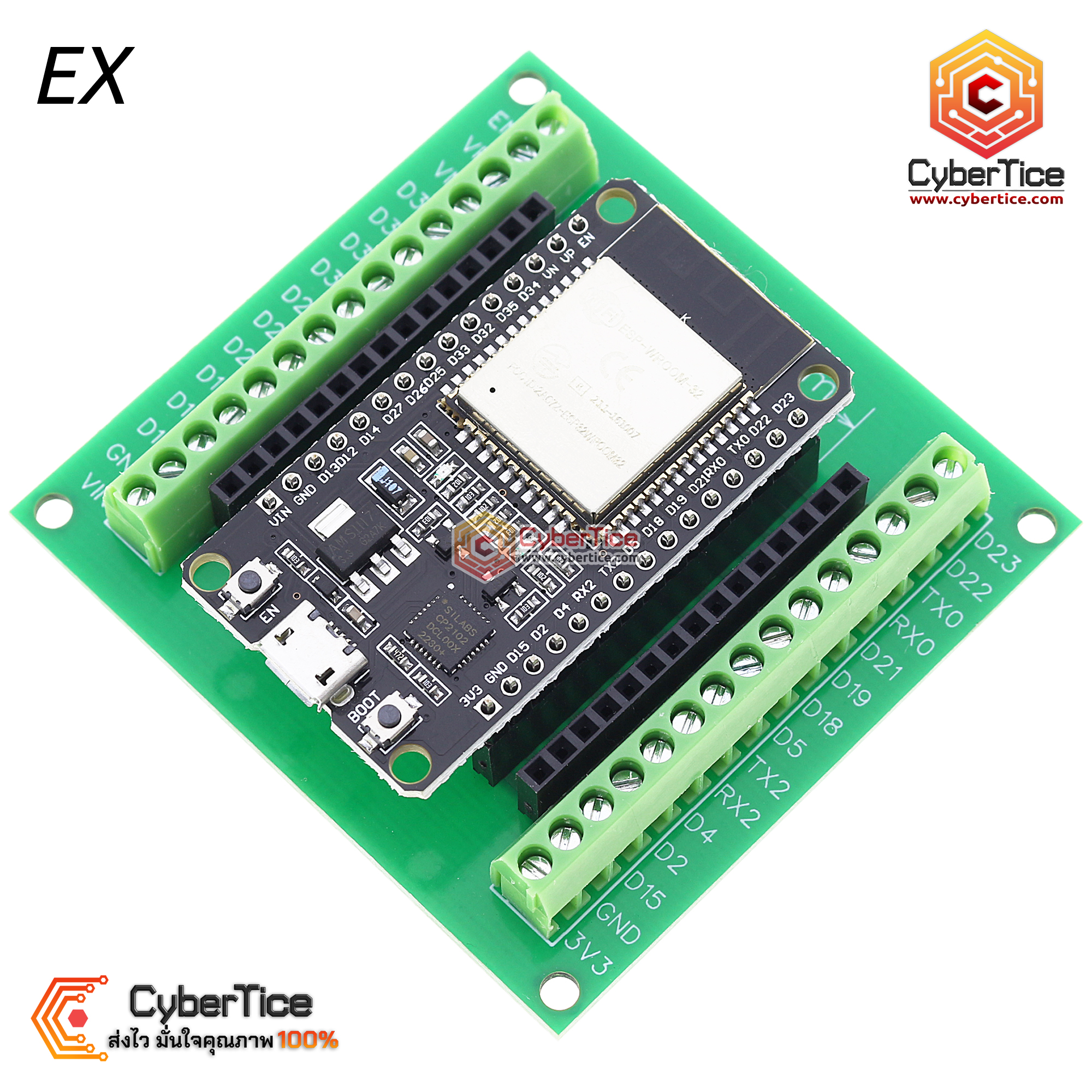Esp32 Nodemcu Screw Shield Nodemcu Esp32 Devkit Screw Shield บอร์ดขยาย