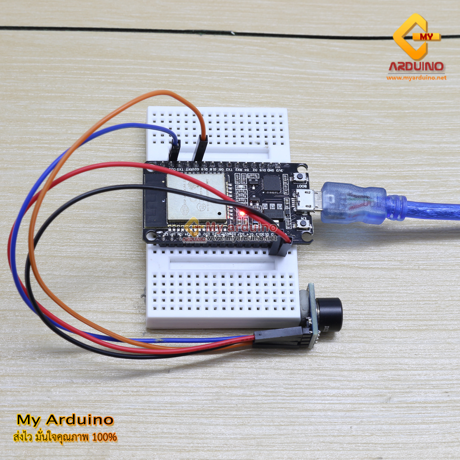 สอนใช้งาน ESP32 GY-906-BCC MLX90614 เซ็นเซอร์วัดอุณหภูมิแบบไร้สัมผัส - ขาย Arduino อุปกรณ์ ...