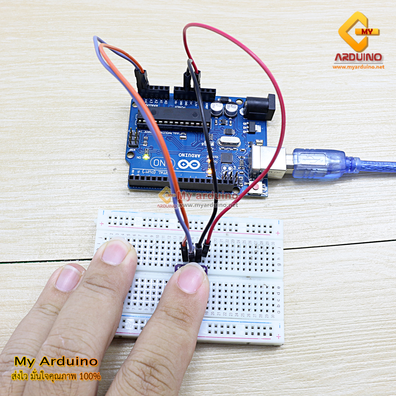 สอนใช้งาน Arduino เซ็นเซอร์วัดอัตราการเต้นของหัวใจ Gy Max30102 ขาย Arduino อุปกรณ์ Arduino