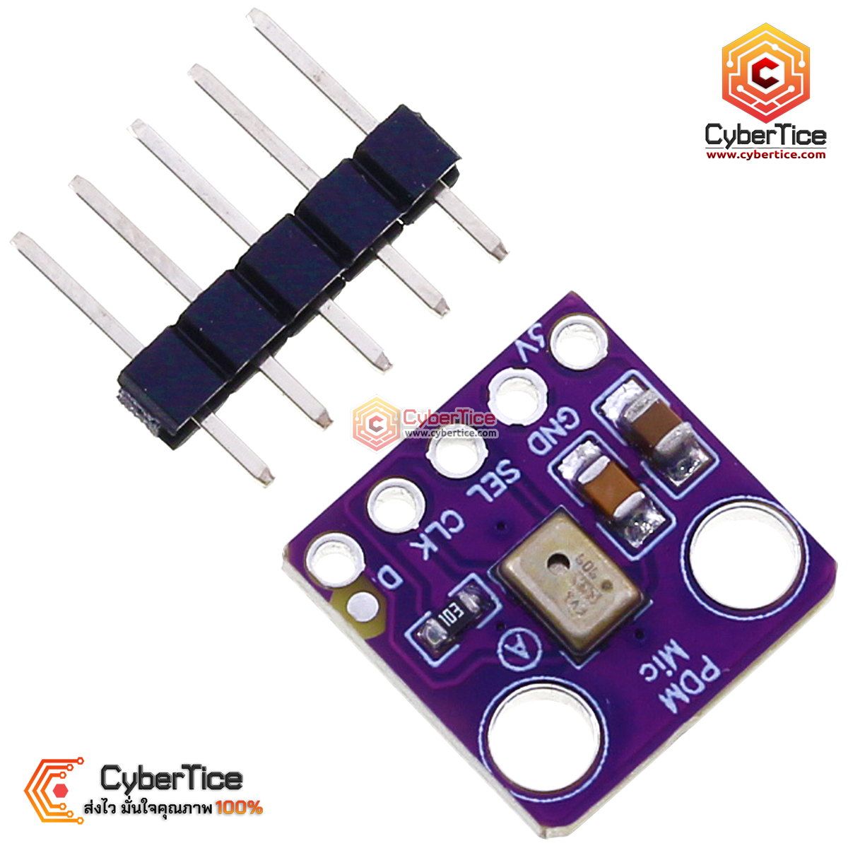 โมดูลไมโครโฟน MP34DT01/MP34DT05 PDM MEMS Microphone - ขาย Arduino อุปกรณ์ Arduino คุณภาพดี ราคา ...