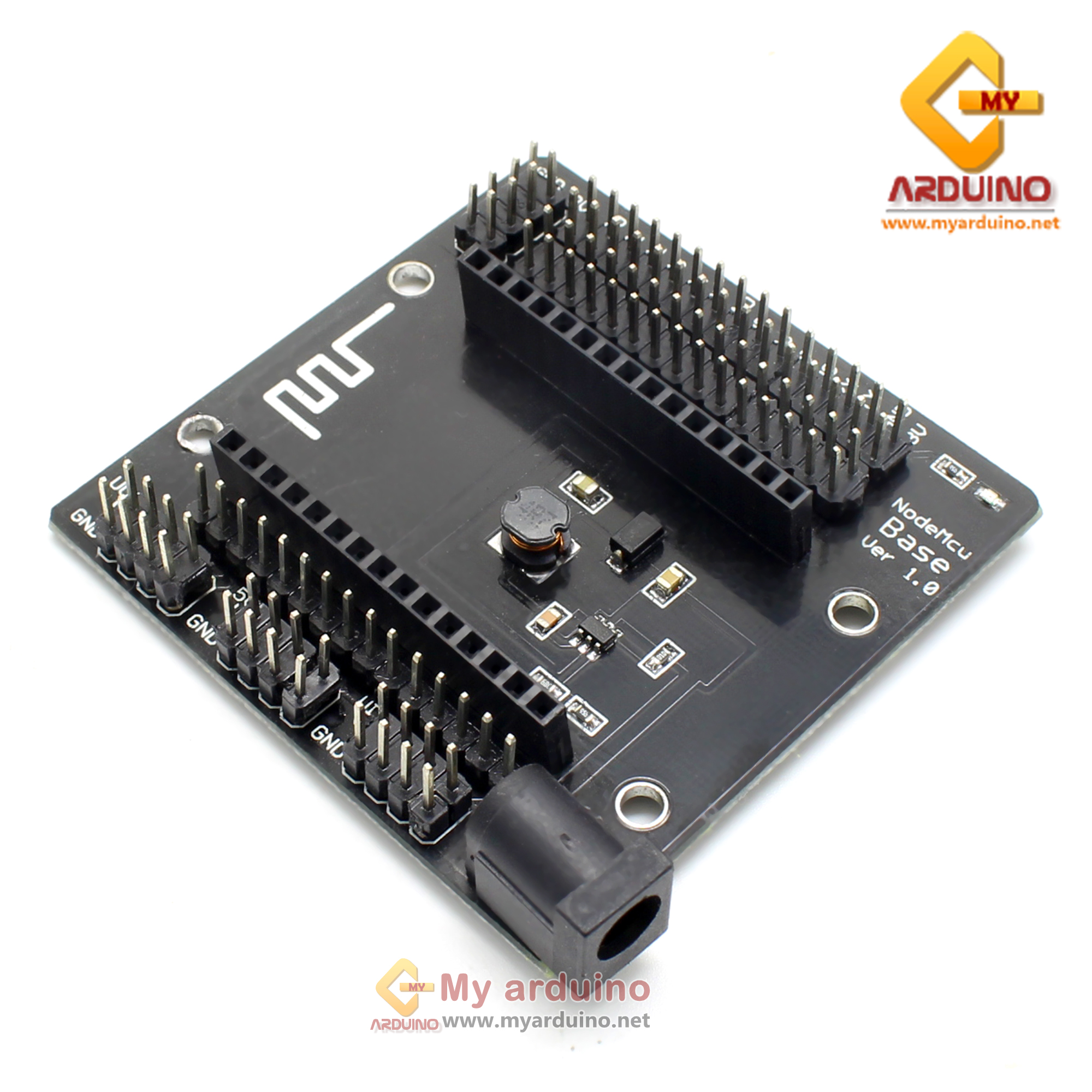 Nodemcu Base Ver 10 For Esp8266 Nodemcu Uart Wifi Iot บอร์ด ขยายขา