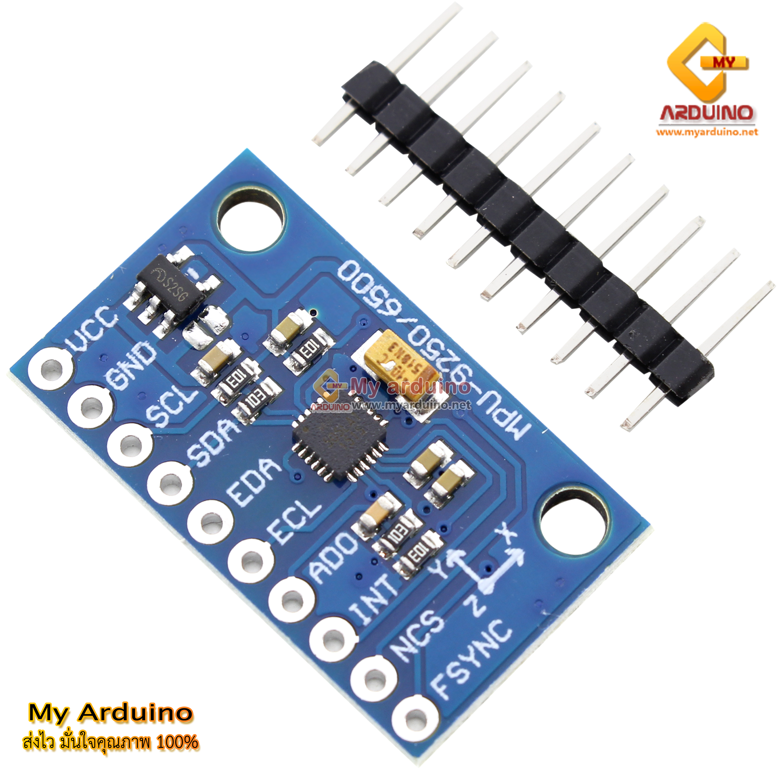 Gy 9255 Mpu 9255 Mpu9255 Imu 9dof Gyro Accelerometer Magnetic Field Sensor ขาย Arduino