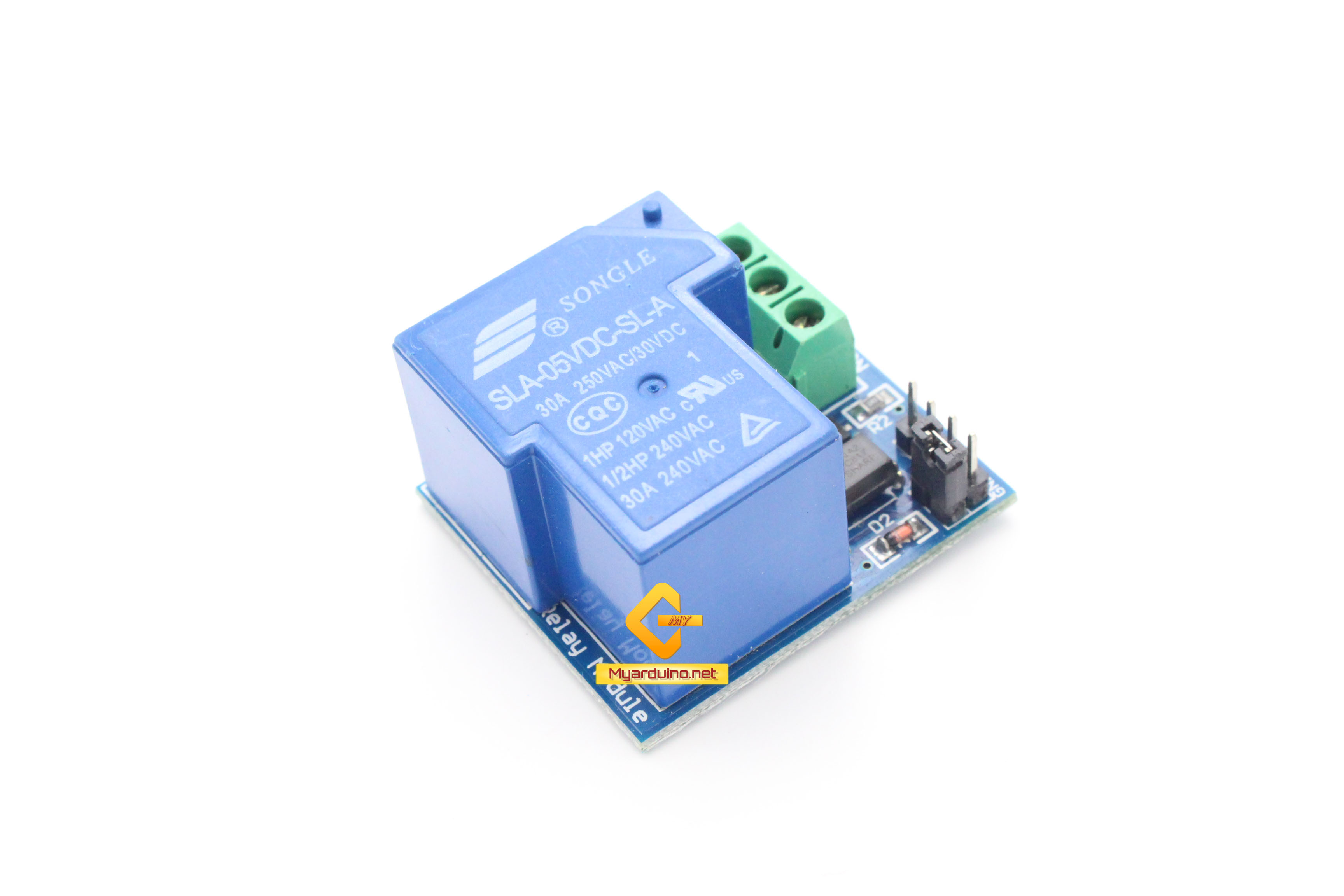 Relay Module 5V 30A 1 Channel isolation control Relay Module Shield ...