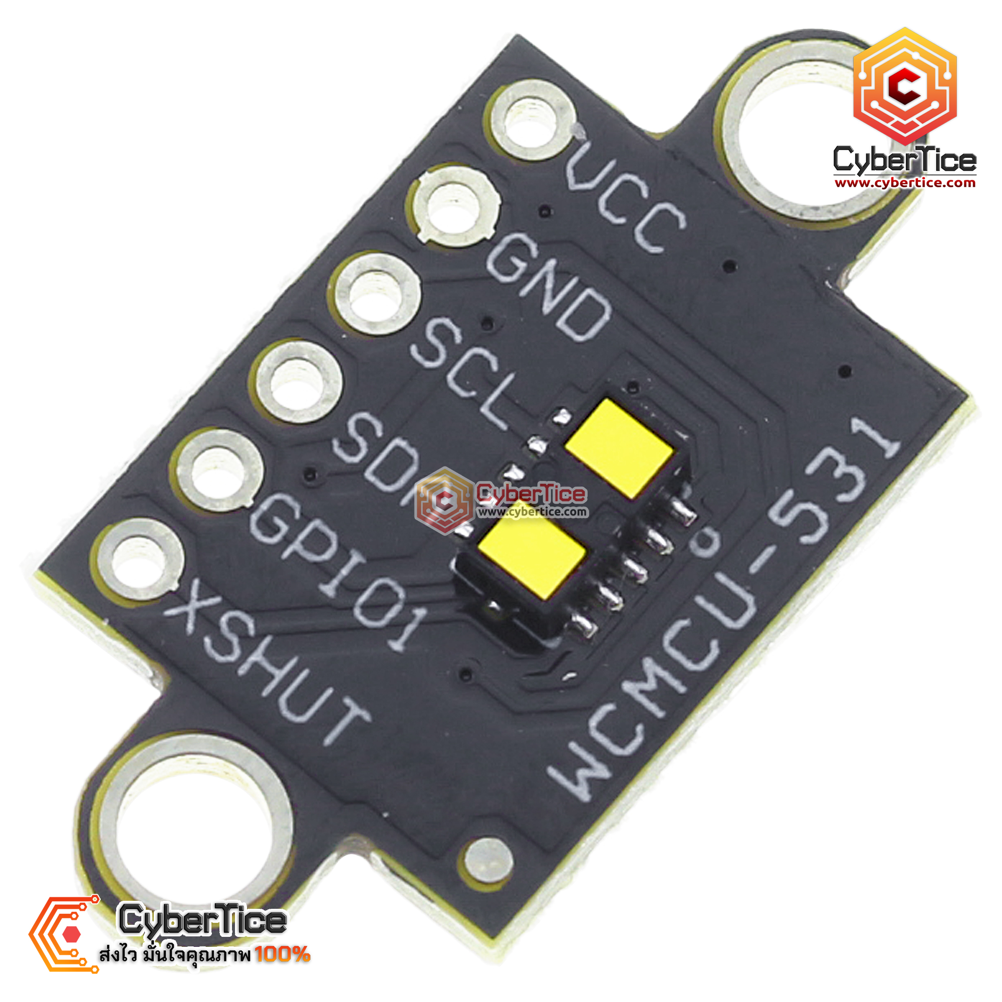 VL53L1X เซ็นเซอร์วัดระยะทางแสงเลเซอร์ ความแม่นยำสูง Laser Ranging ...