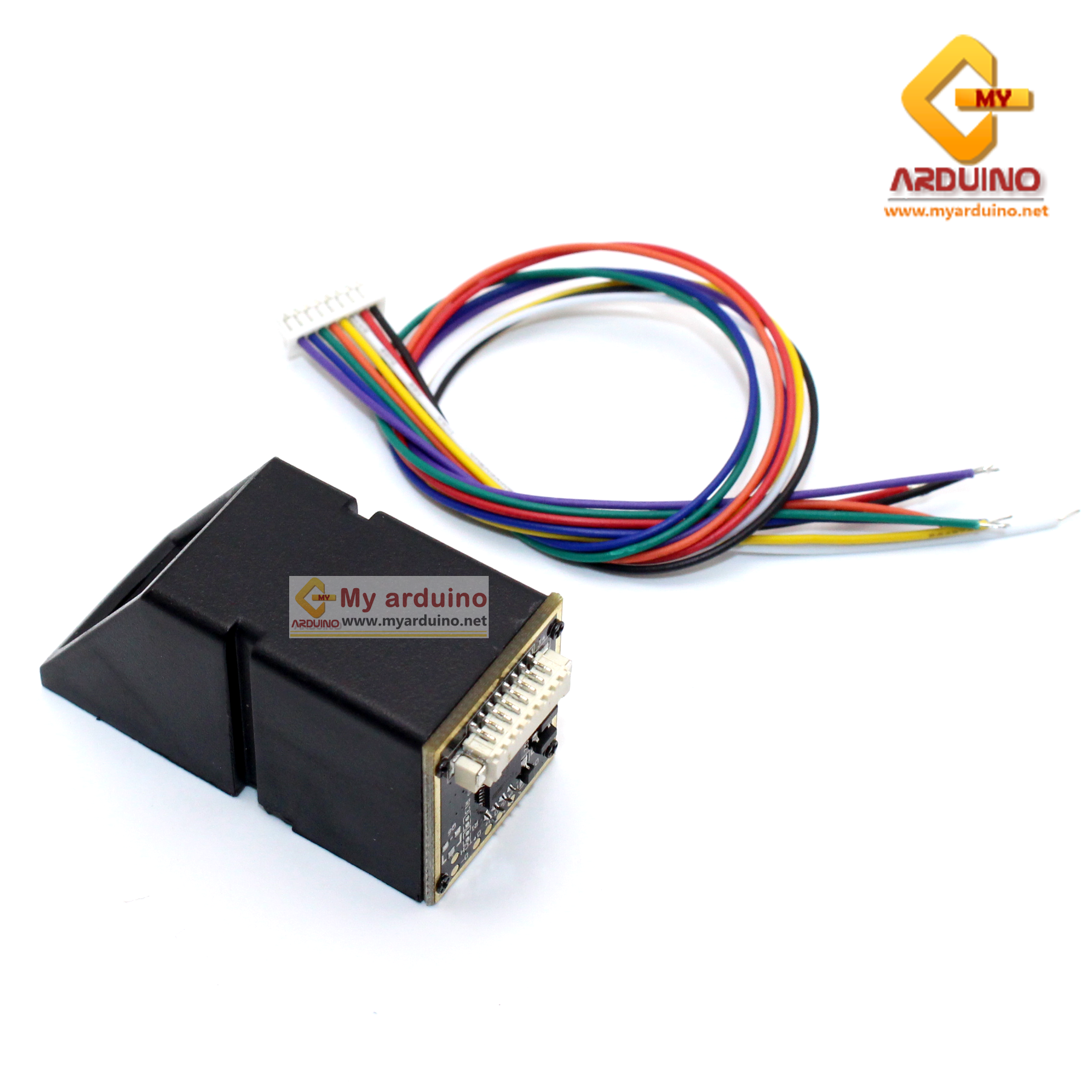 Fingerprint Sensor เซ็นเซอร์สแกนลายนิ้วมือ AS608 JM-101B สำหรับ Arduino ...