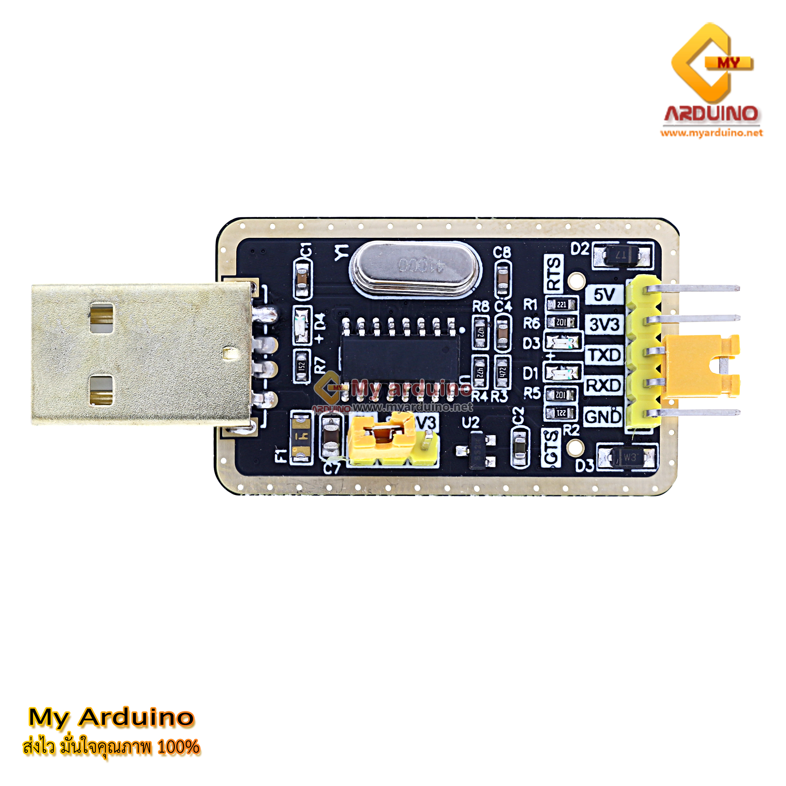 CH340 Module Instead of PL2303 CH340G RS232 USB to TTL Module Upgrade USB to Serial Port - ขาย ...