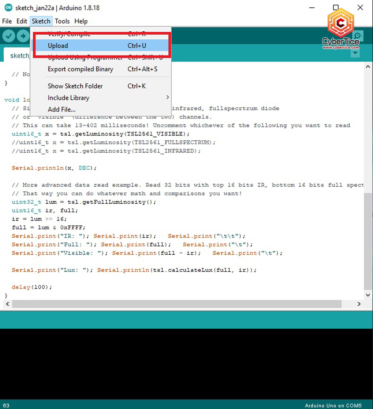 สอนใช้งาน Arduino GY-2561 TSL2561 เซ็นเซอร์วัดแสงช่วงกว้าง Luminosity ...