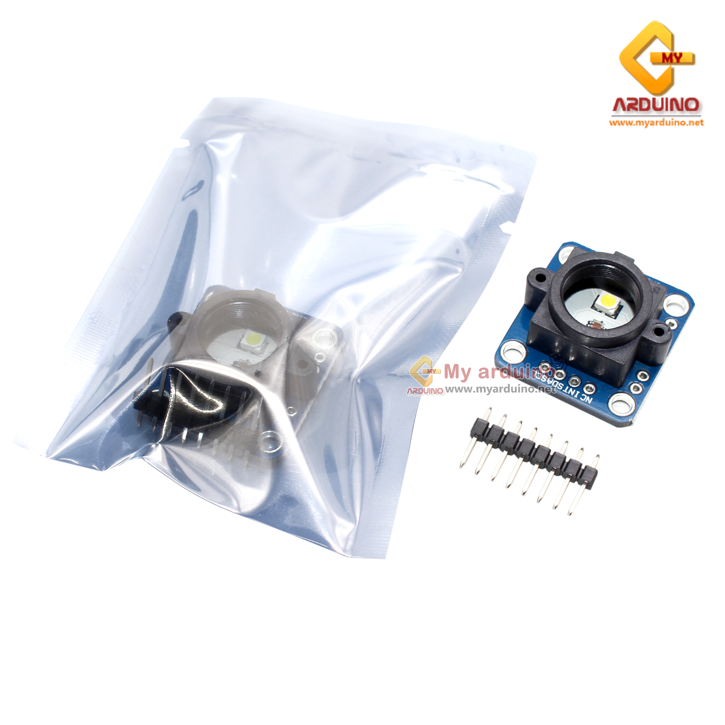 โมดูล วัดค่าสี อ่านค่าสี GY-33 TCS34725 Color Sensor Optional Sensor ...