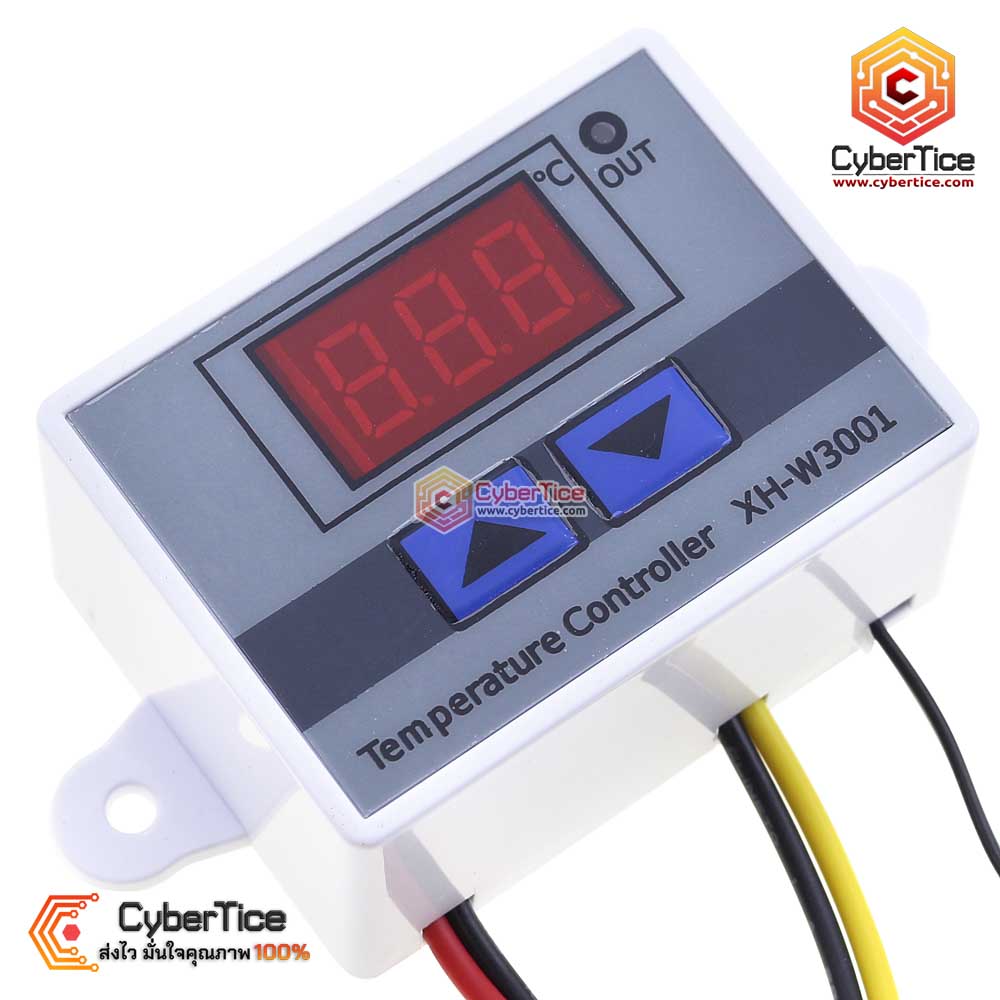 เครื่องควบคุมอุณหภูมิ สวิตช์ XH-W3001 220V 1500W Digital Temperature ...