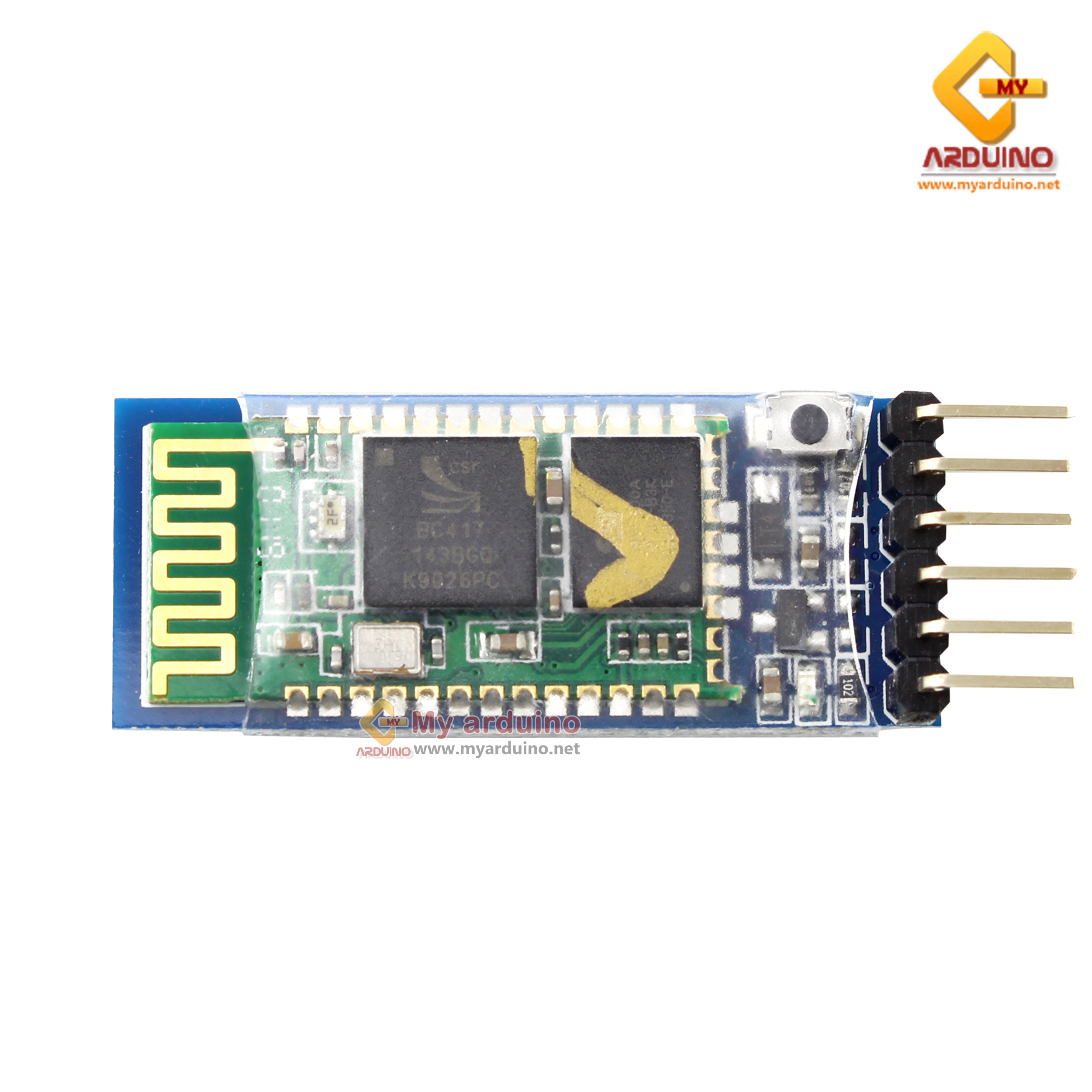 Bluetooth Module Hc05 โมดูลบลูทูธ รุ่นมาตรฐาน Hc 05 ขาย Arduino อุปกรณ์ Arduino คุณภาพดี ราคา