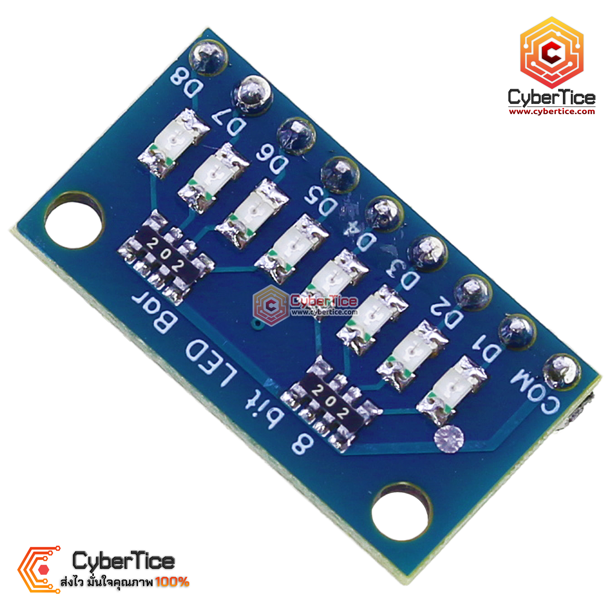 8 LED Bar LED Display Module Active HIGH 5V 3.3V สีแดง - ขาย Arduino อุปกรณ์ Arduino คุณภาพดี ...