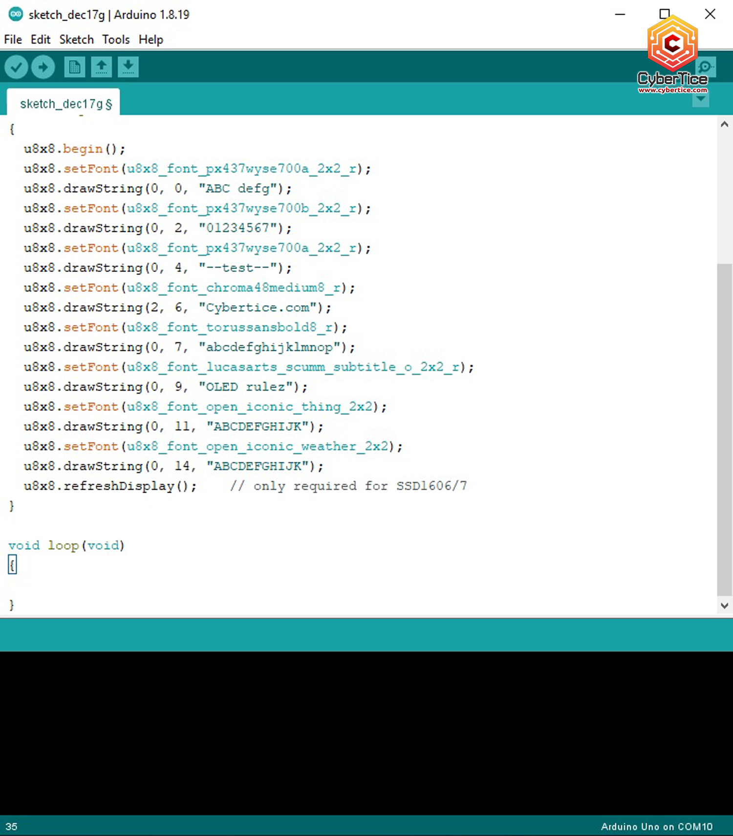 สอนใช้งาน Arduino จอแสดงผล OLED SH1107 128x128 แบบ I2C ขนาด 1.5นิ้ว ...