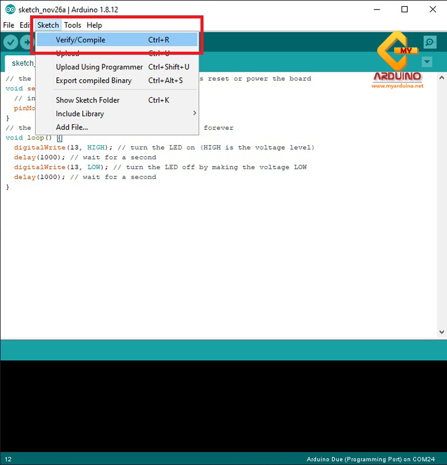 สอนใช้งาน Arduino Due เริ่มต้นใช้งาน ติดตั้งโปรแกรม Arduino Ide ขาย