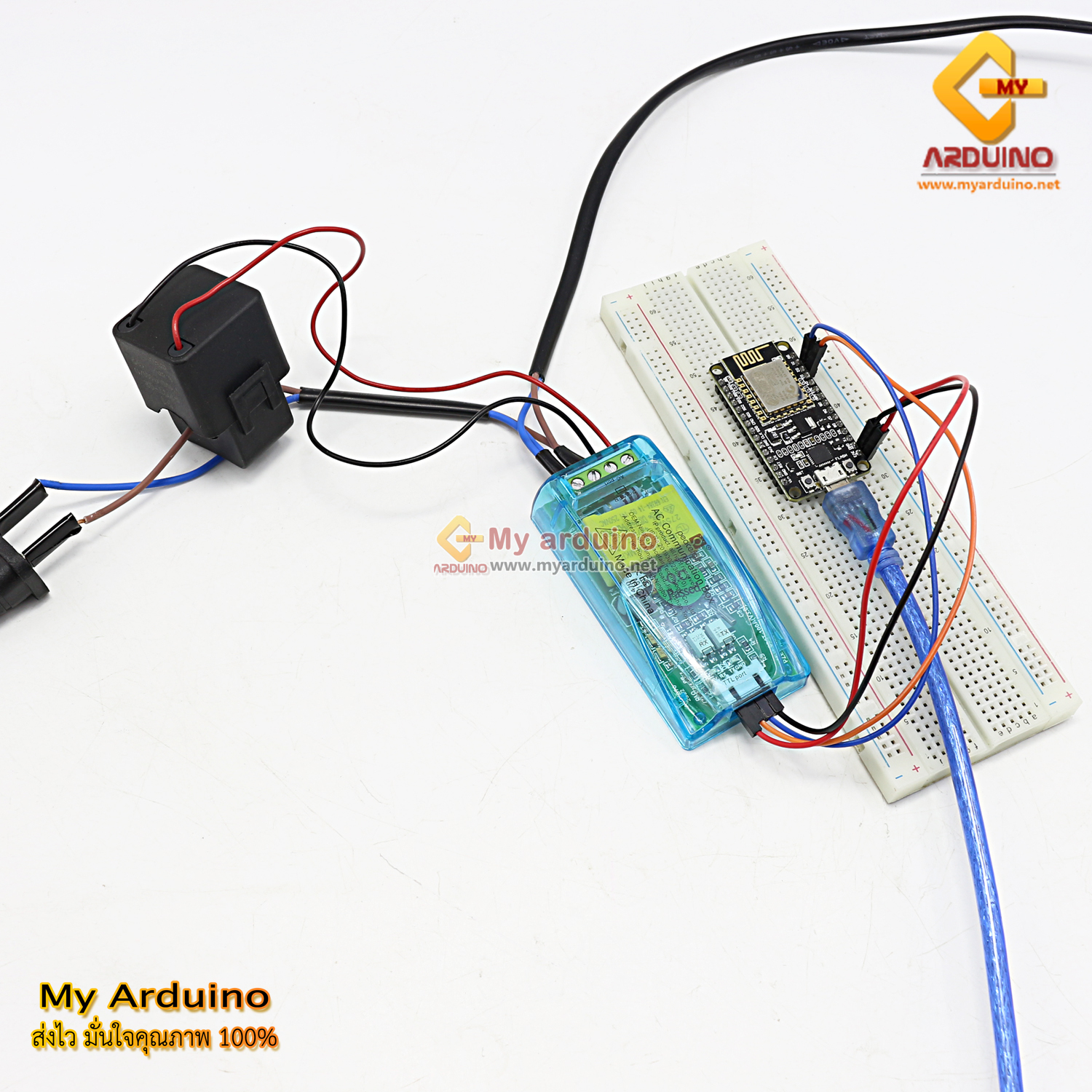 สอนใช้งาน ESP8266 PZEM-004T โมดูลวัดการใช้พลังงาน - ขาย Arduino อุปกรณ์ ...