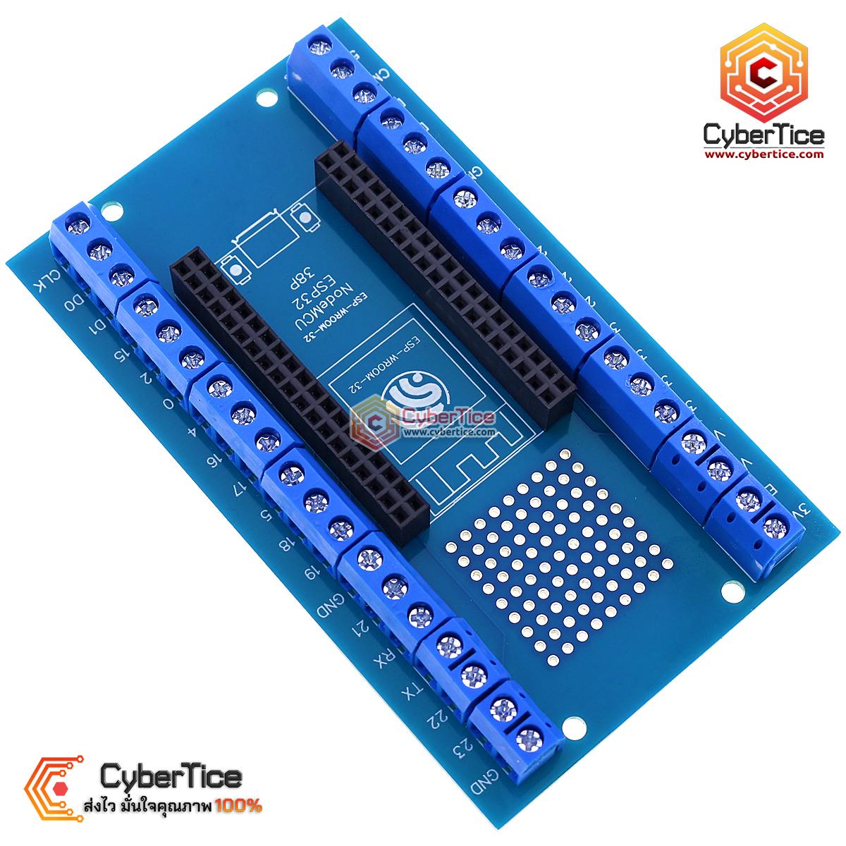 Esp32 Nodemcu Screw Shield Nodemcu Esp32 Devkit Screw Shield บอร์ดขยาย