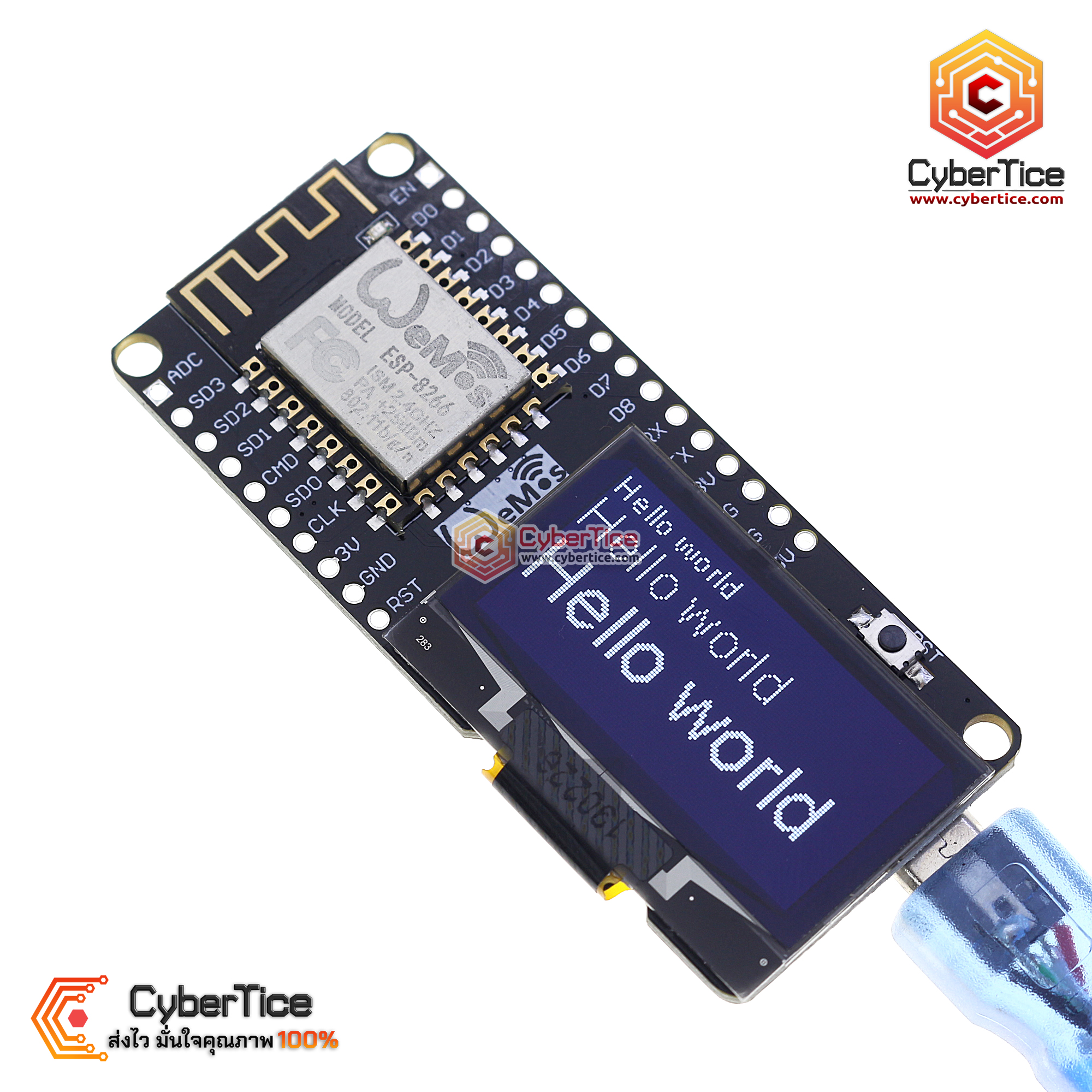 NodeMCU ESP8266 ESP-12F 1.3 inch OLED Display WIFI Module - ขาย Arduino ...
