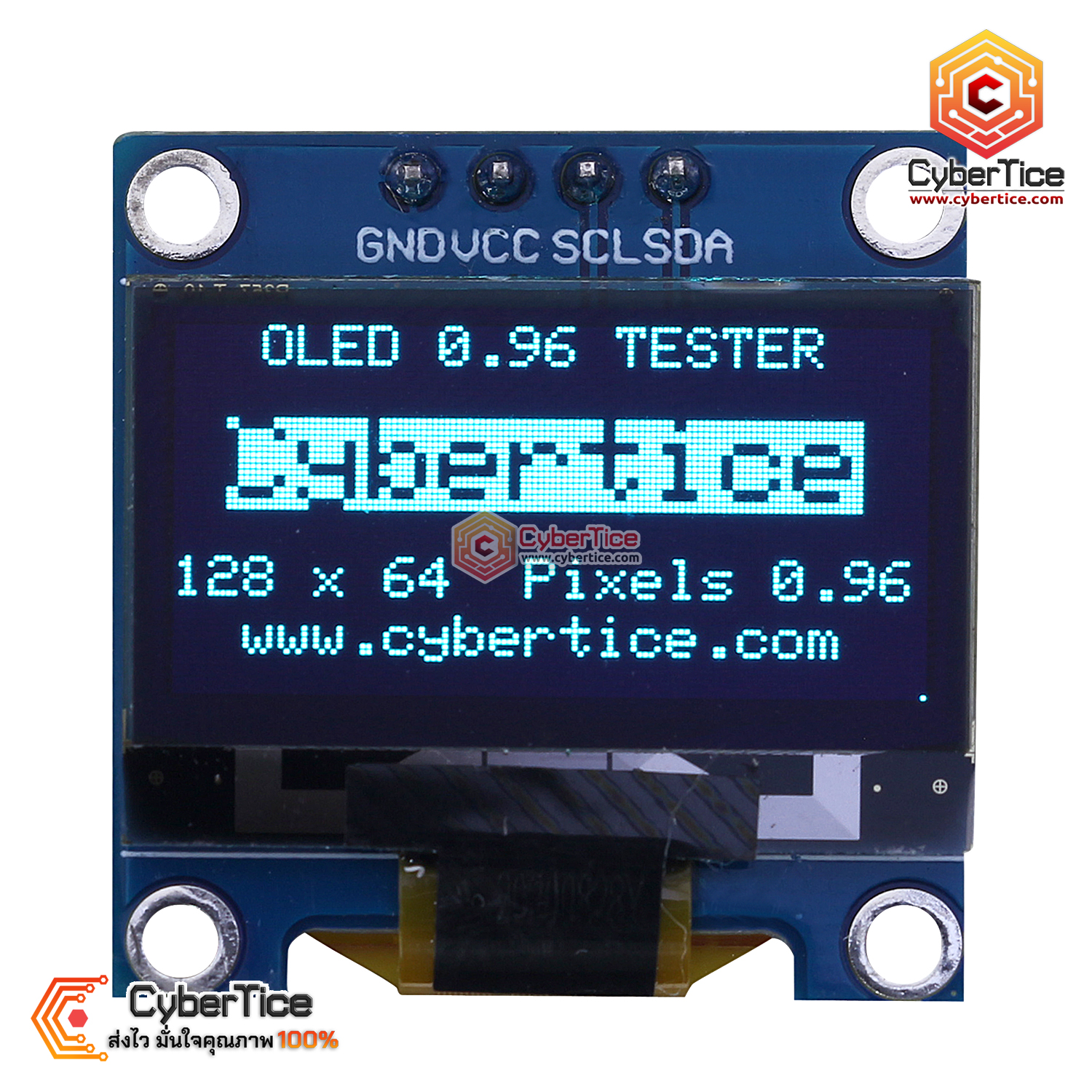 สอนใช้งาน ESP32 จอแสดงผล OLED 128x64 V2.0 แบบ I2C ขนาด 0.96นิ้ว (2022) - ขาย Arduino อุปกรณ์ ...