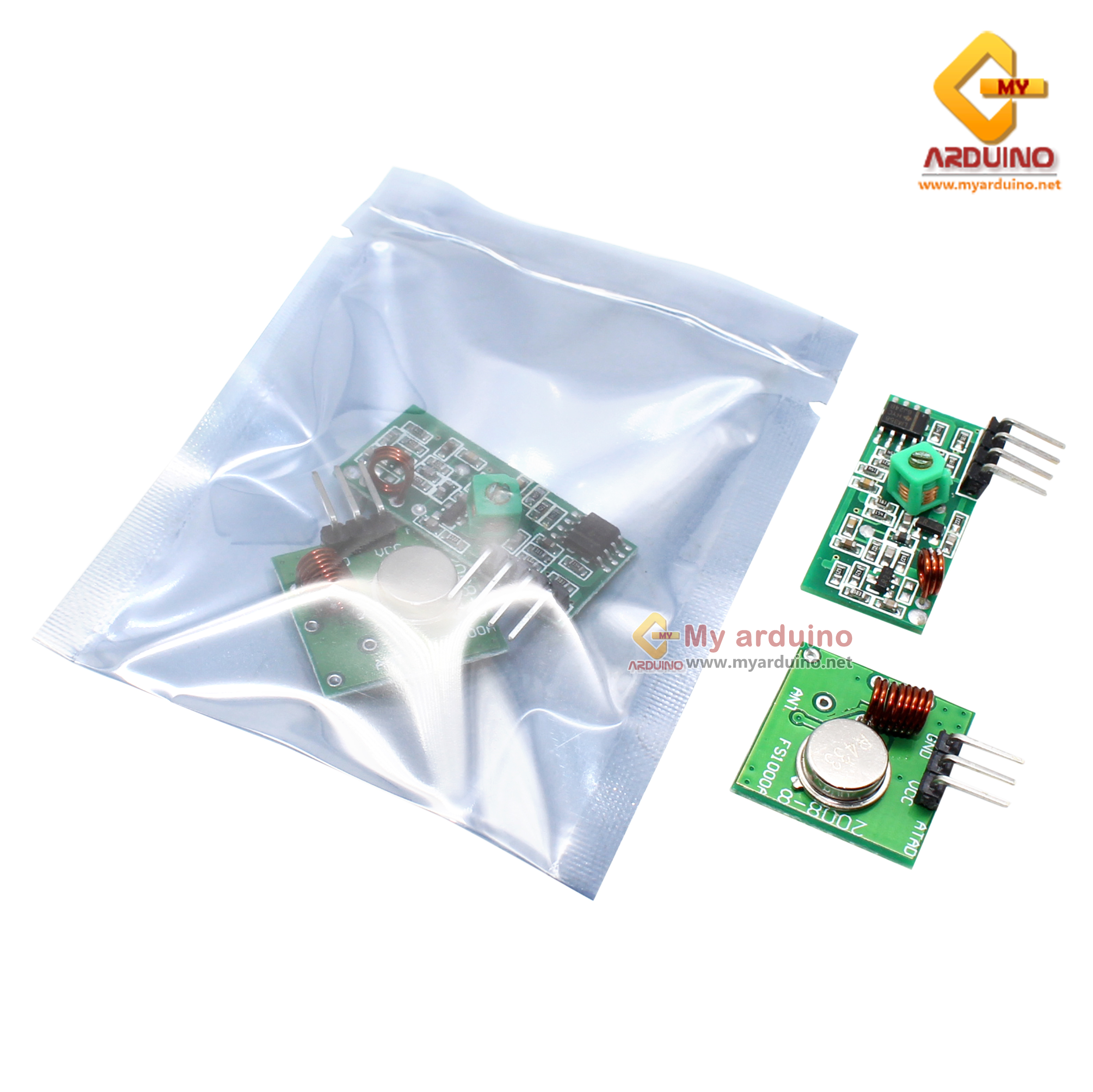 433mhz Wireless Rf Transmitter And Receiver Module ขาย Arduino อุปกรณ์ Arduino คุณภาพดี ราคา