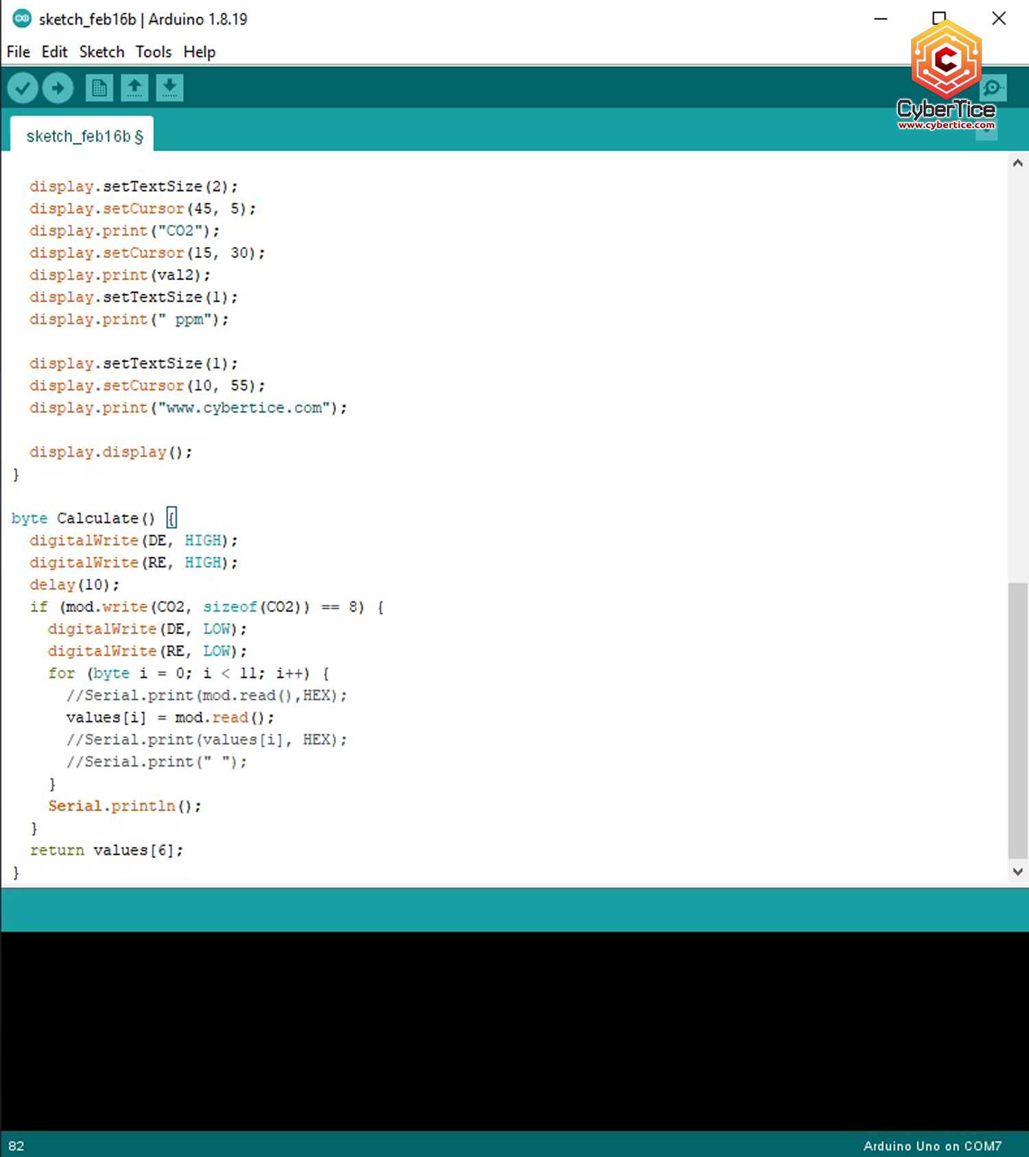 สอนใช้งาน Arduino เซ็นเซอร์วัดค่า แก๊สคาร์บอนไดออกไซด์ CO2 ภายนอก RS485 ...