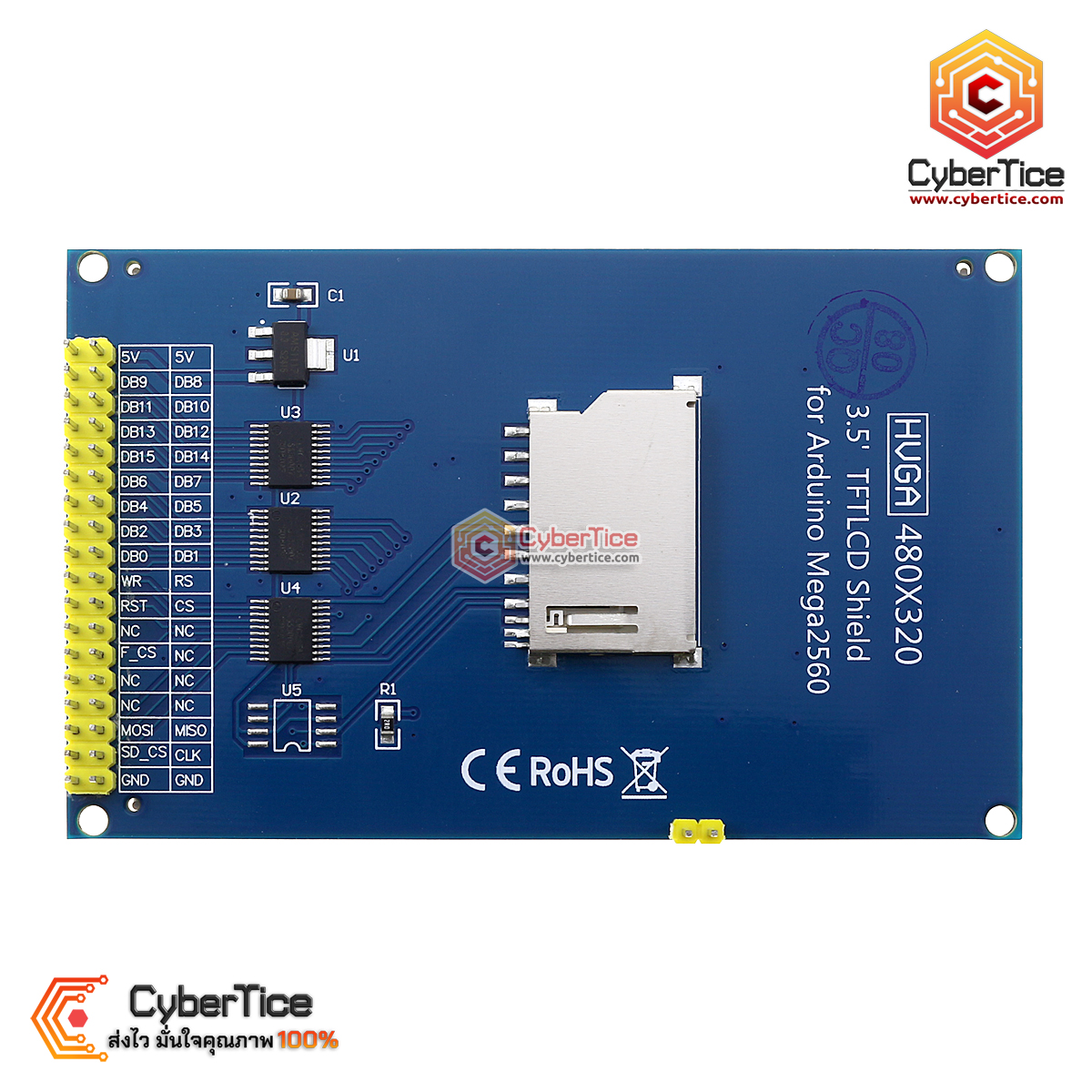 TFT 3.5" LCD module Display for Arduino Mega2560 - ขาย Arduino อุปกรณ์ ...