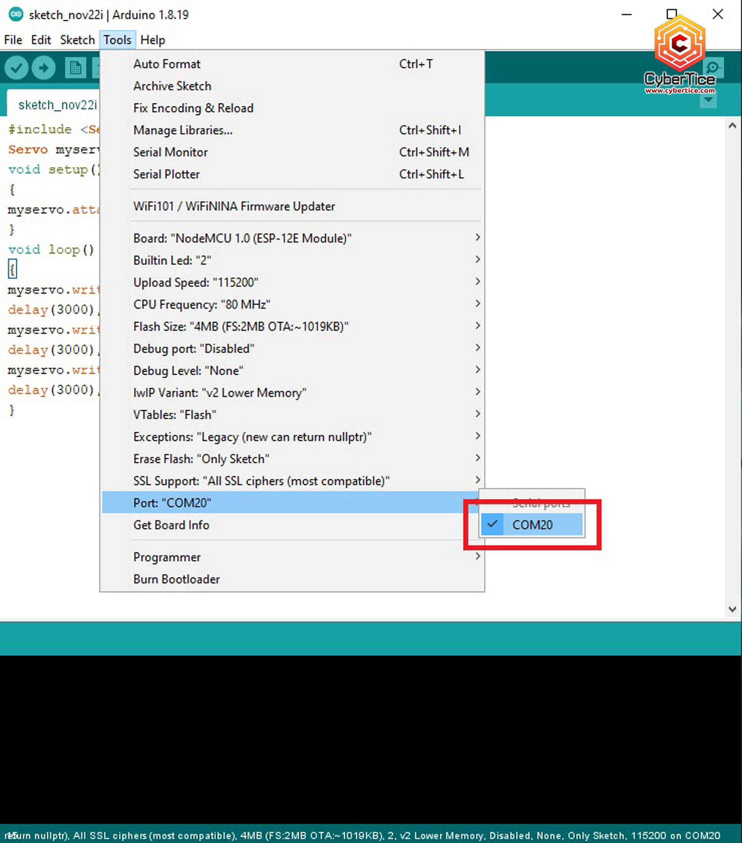 สอนใช้งาน ESP8266 ES08MA Servo Motor 0-180องศา (2023) - ขาย Arduino อุปกรณ์ Arduino คุณภาพดี ...