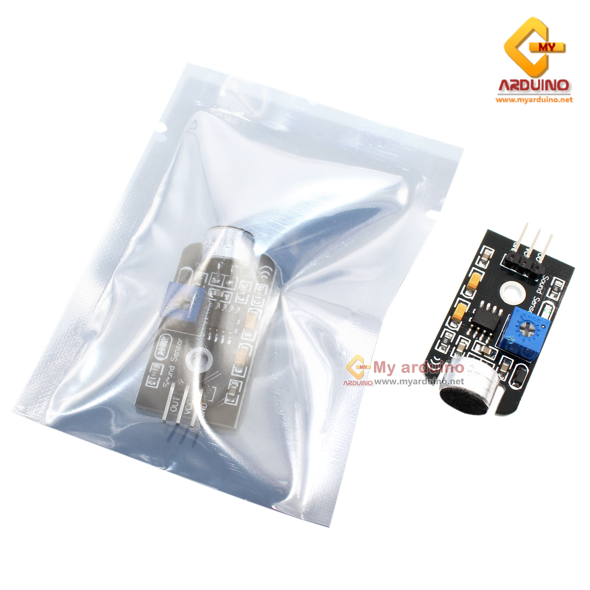 Analog Output Sound Sensor Module High Sensitivity Microphone ขาย Arduino อุปกรณ์ Arduino 2884