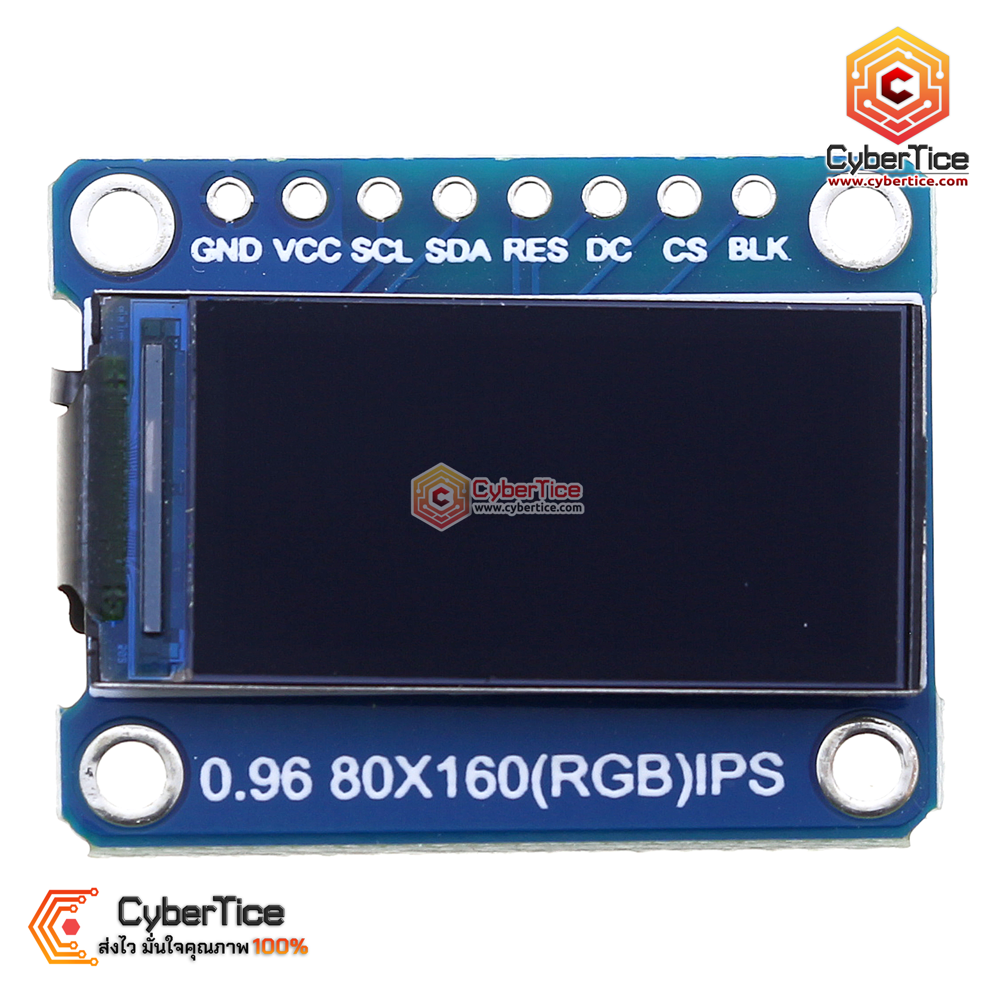 TFT Display IPS 0.96 inch 7P SPI HD 65K Full Color LCD Module ST7735 for Arduino - ขาย Arduino ...