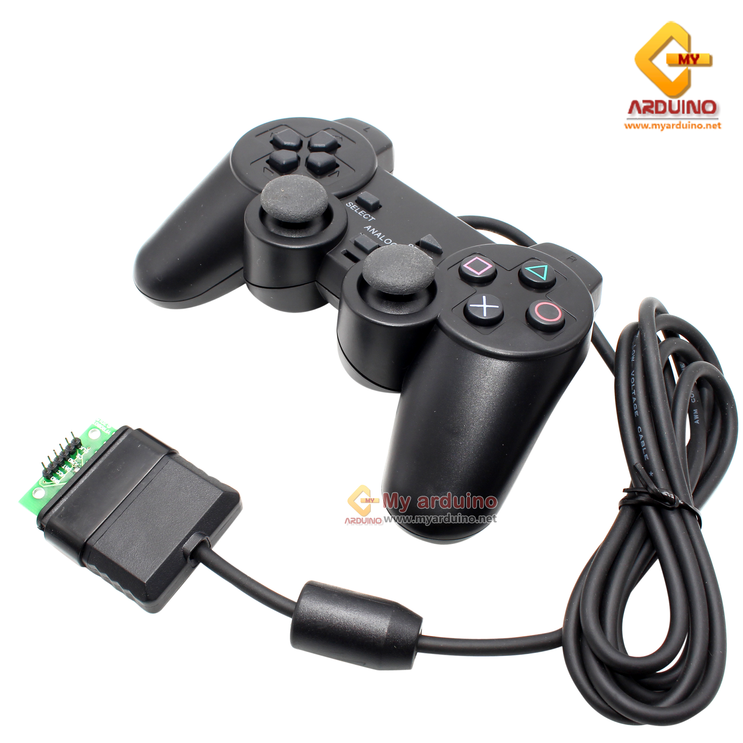JoyStick playstation PS2 for Arduino แบบมีสาย - ขาย Arduino อุปกรณ์ Arduino คุณภาพดี ราคาถูก ส่ง ...
