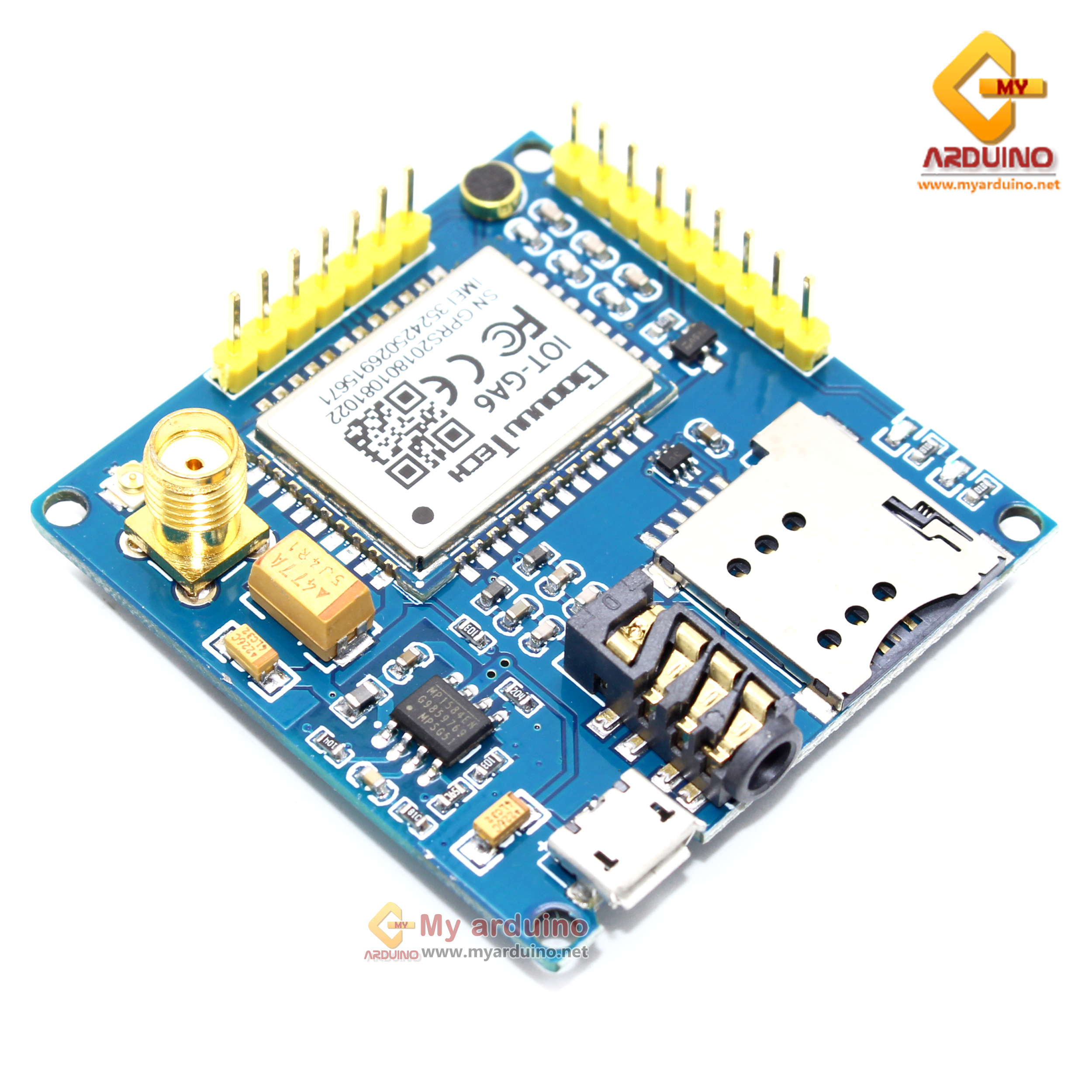 GPRS A6 GA6 module GSM GPRS wireless data transmission of super SIM900A ...