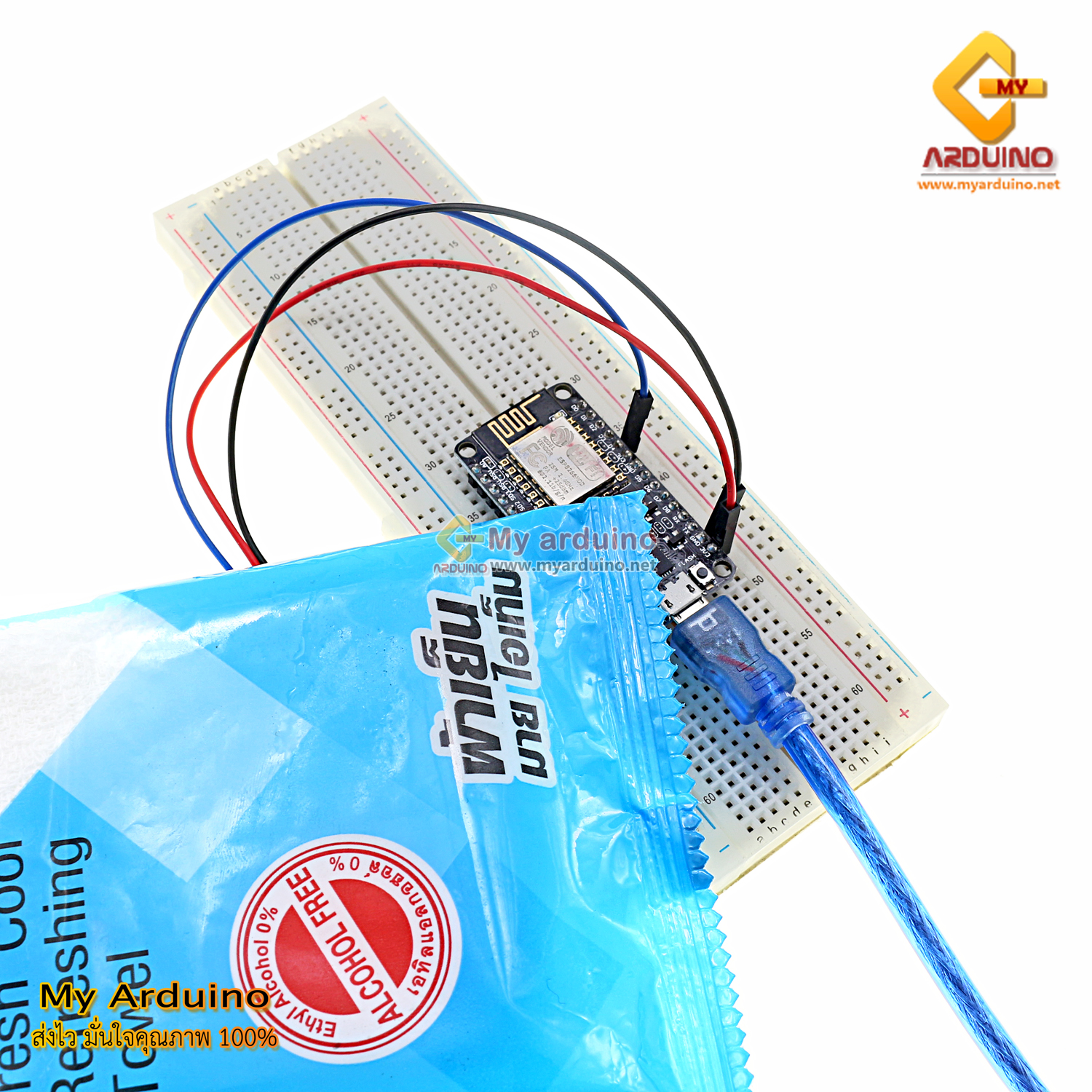 สอนใช้งาน Esp8266 Dht22 Am2302 Module โมดูลวัดอุณหภูมิและความชื้น ขาย Arduino อุปกรณ์ Arduino