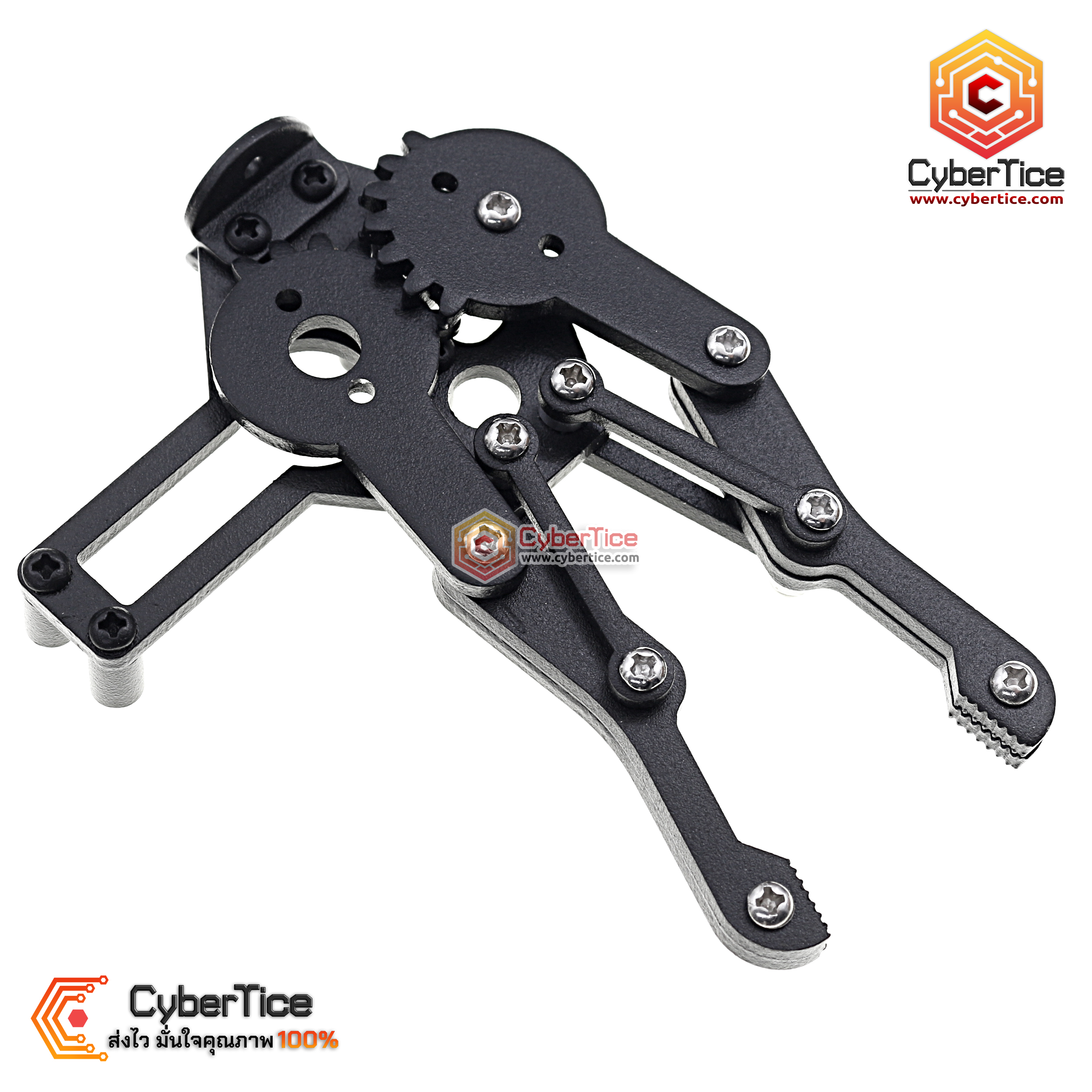 แขนกลหุ่นยนต์ Arm Robot 6 Dof Arduino สีดำ โลหะ ขาย Arduino อุปกรณ์ Arduino คุณภาพดี ราคาถูก